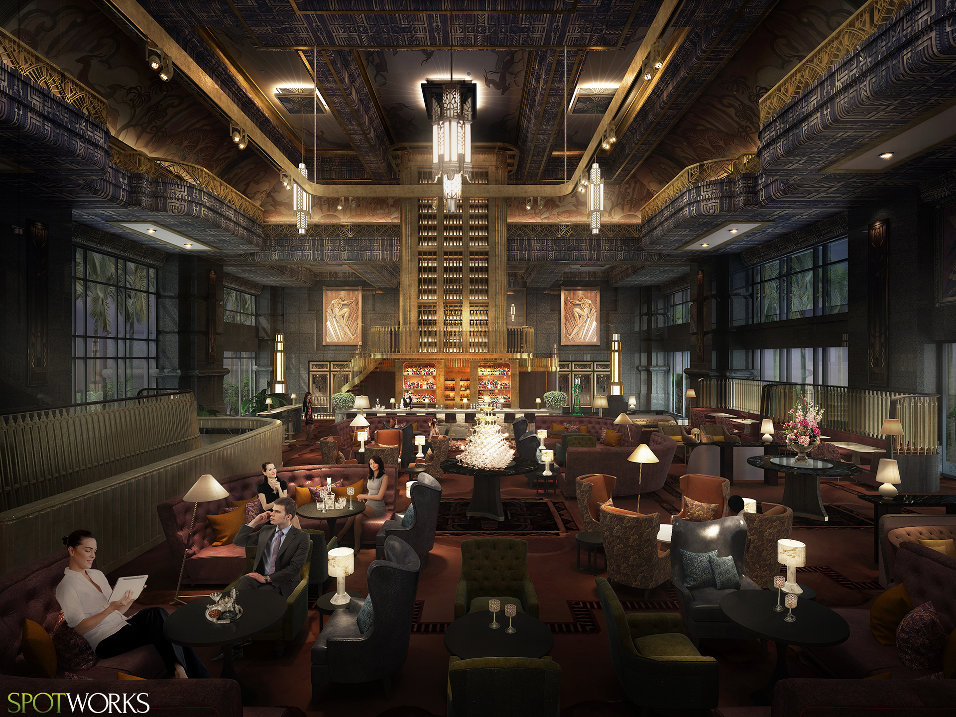 Atlas Bar, Parkview Square by Spot Works - Architizer