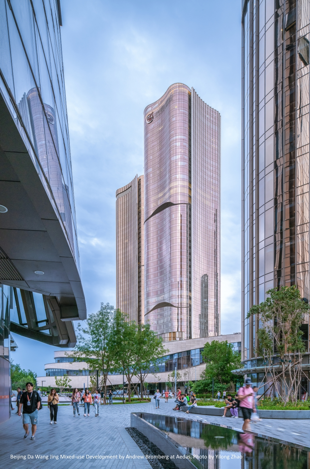 Beijing Da Wang Jing Mixed-use Project by Aedas - Architizer