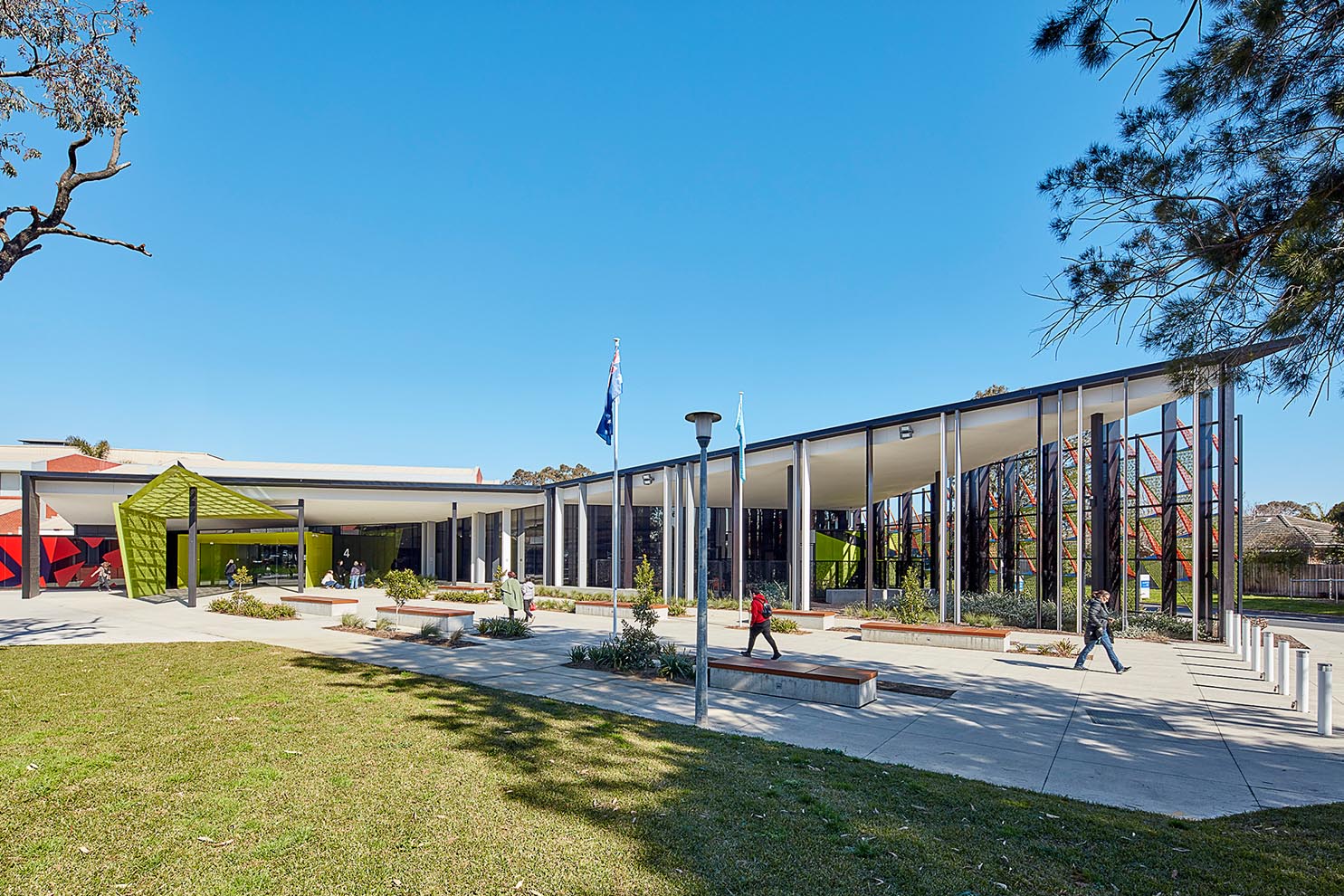 HOLMESGLEN LEARNING COMMONS & STUDENT HUB by Crosier Scott and ...
