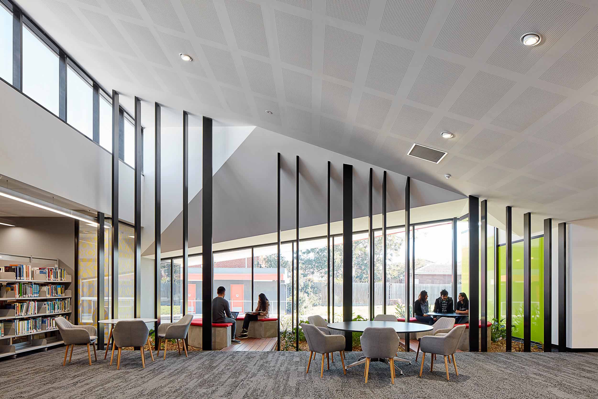 HOLMESGLEN LEARNING COMMONS & STUDENT HUB by Crosier Scott and ...