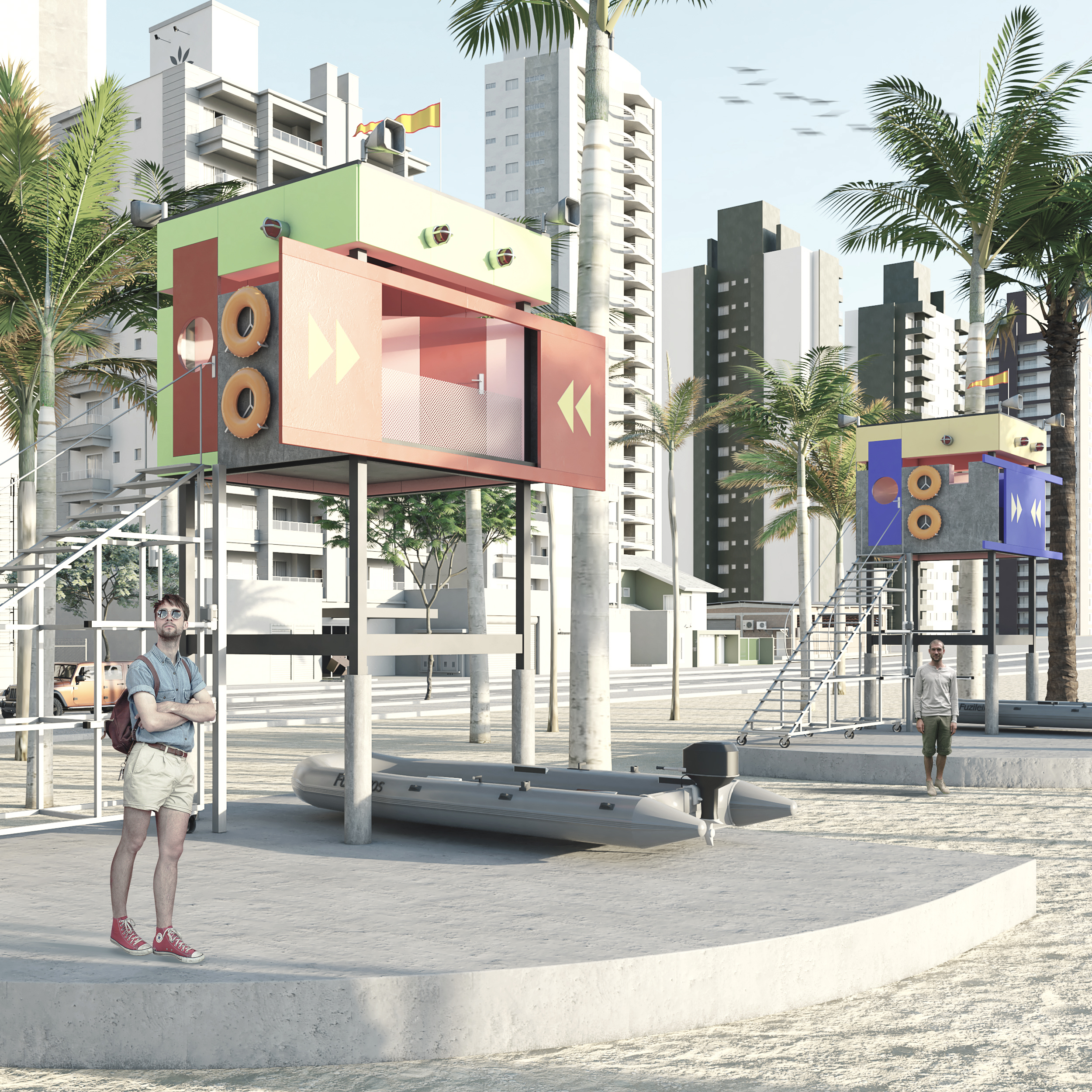 Save stations by Arquitetura Meridional - Architizer