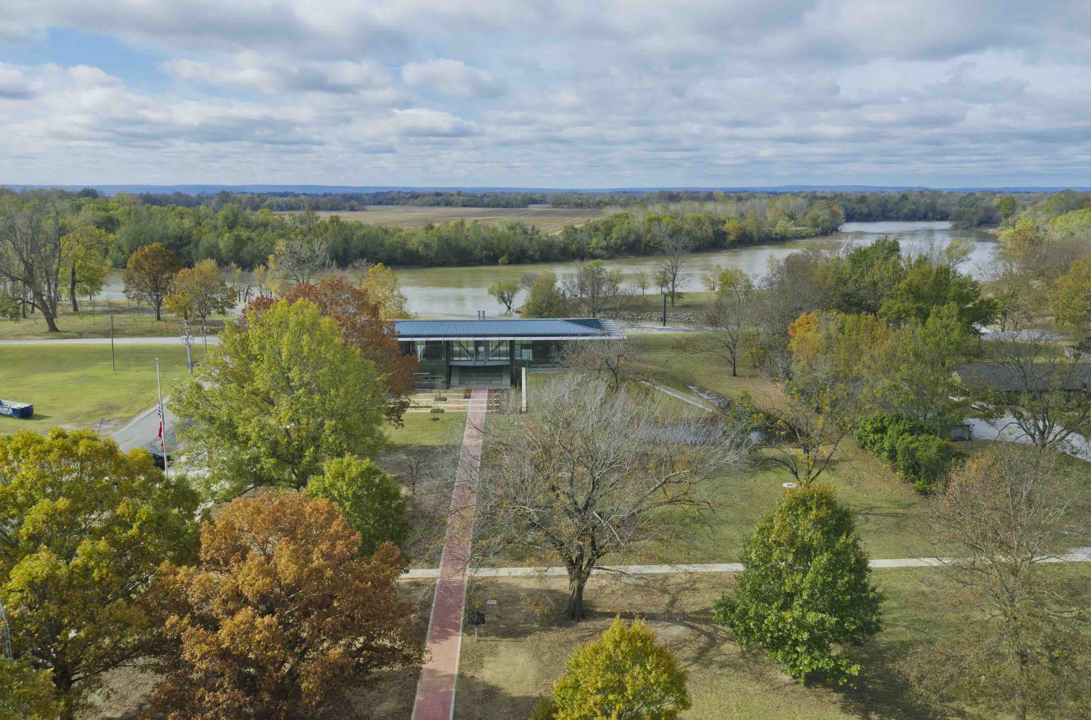 Jacksonport State Park Visitor Center by Polk Stanley Wilcox Architects ...