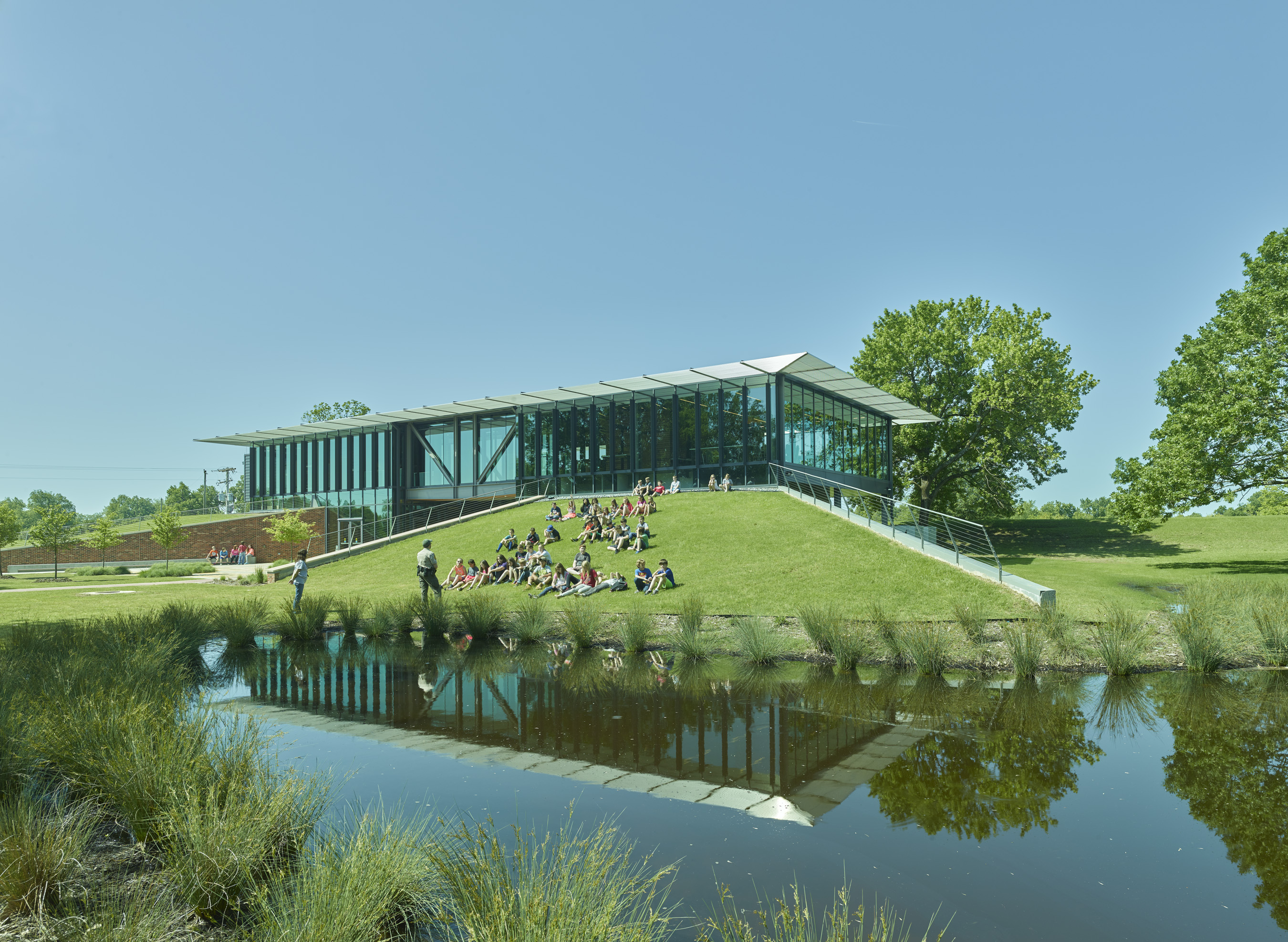 Jacksonport State Park Visitor Center by Polk Stanley Wilcox Architects ...