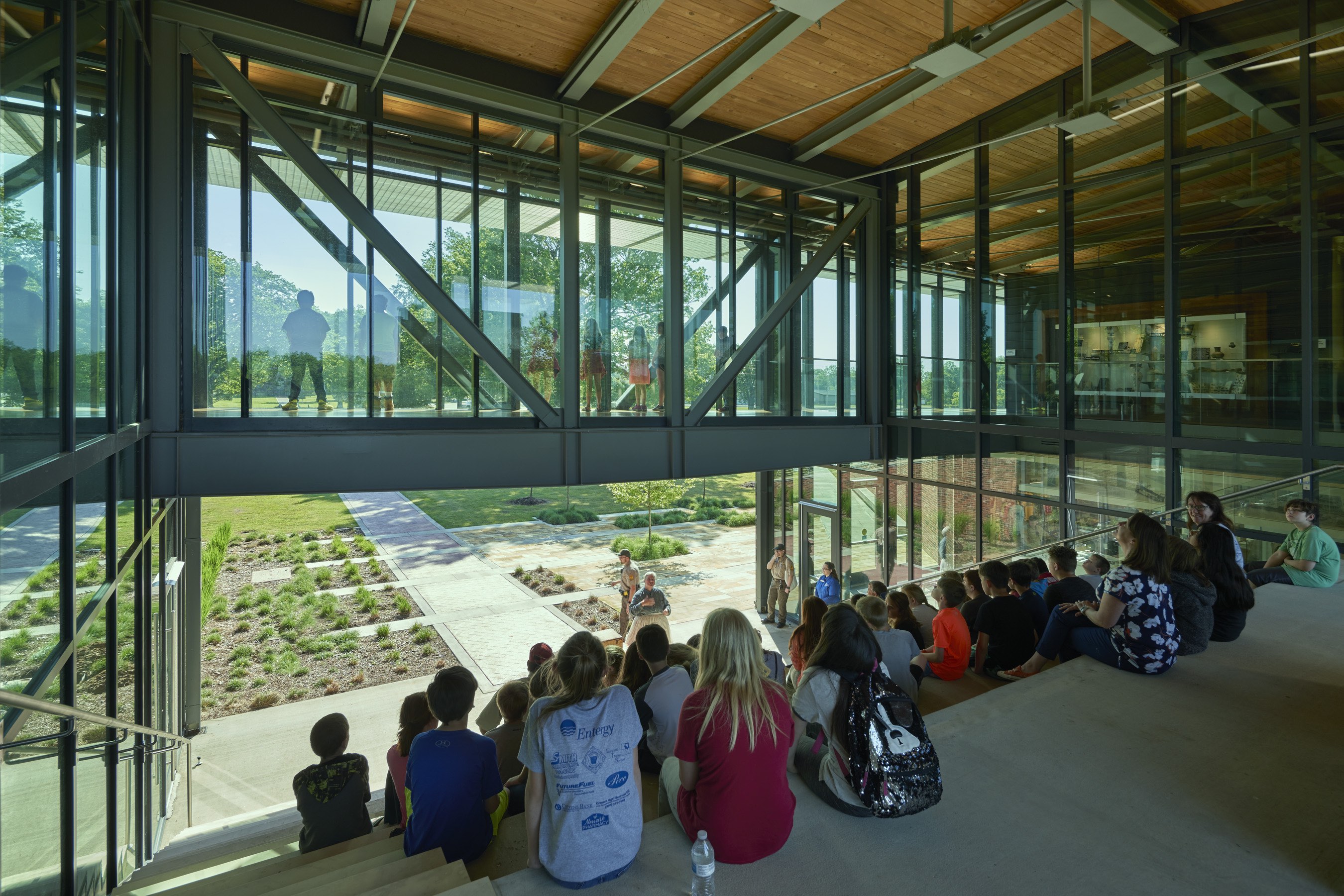 Jacksonport State Park Visitor Center by Polk Stanley Wilcox Architects ...