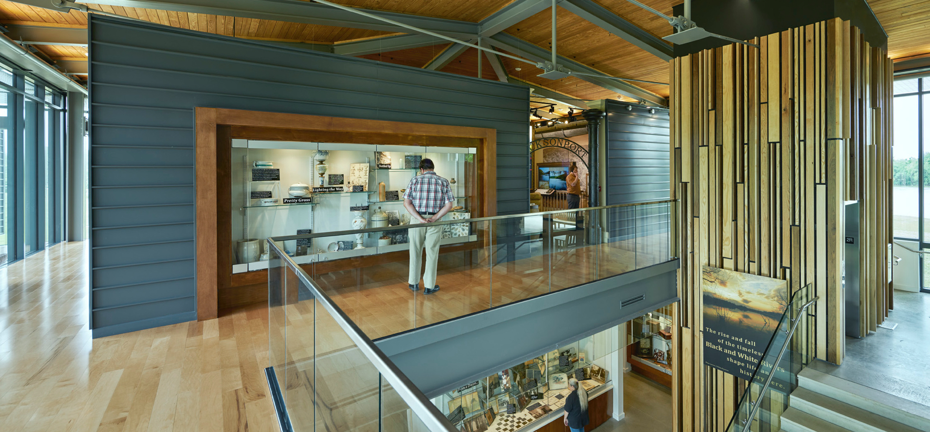 Jacksonport State Park Visitor Center by Polk Stanley Wilcox Architects ...