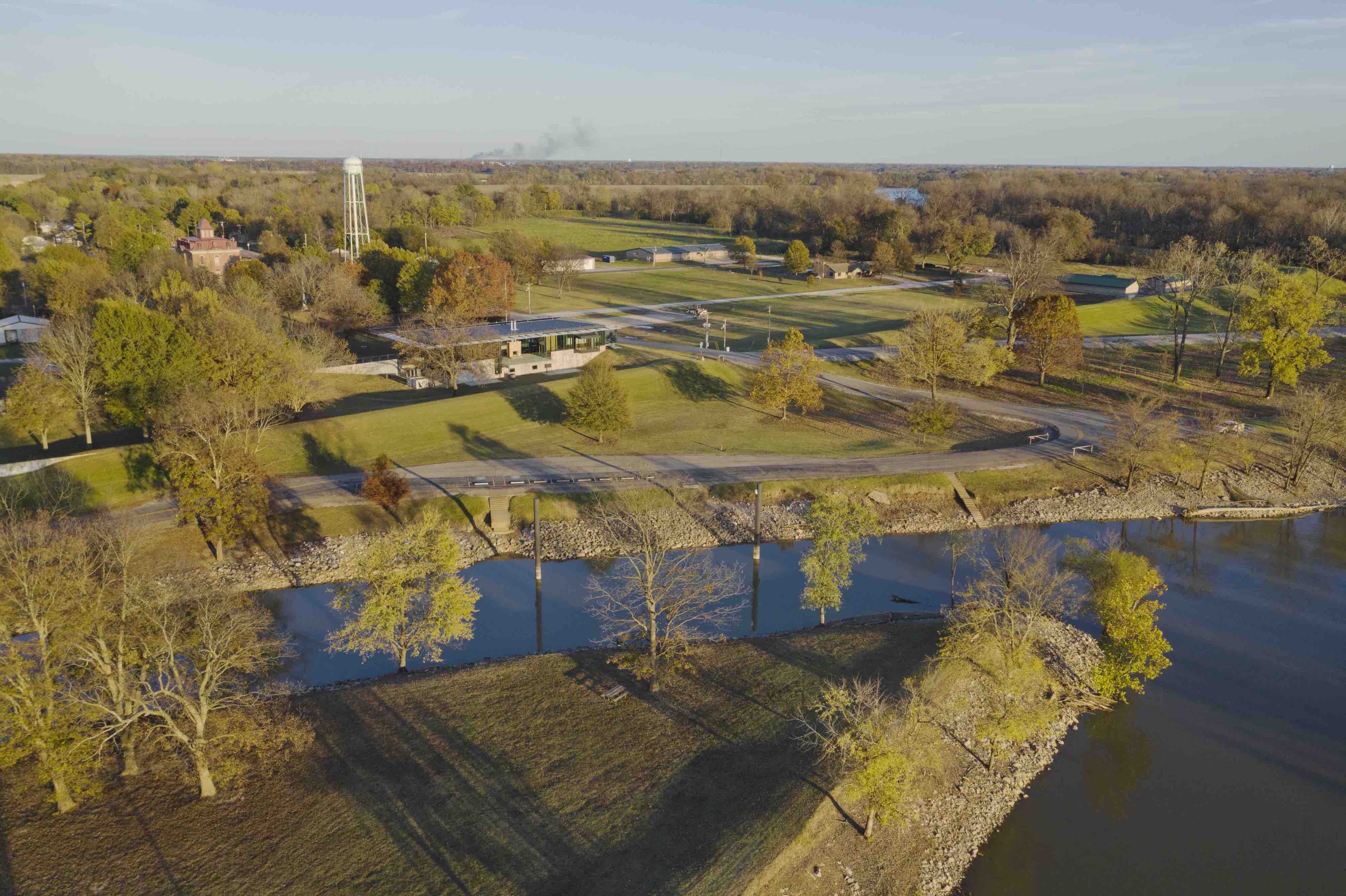 Jacksonport State Park Visitor Center by Polk Stanley Wilcox Architects ...