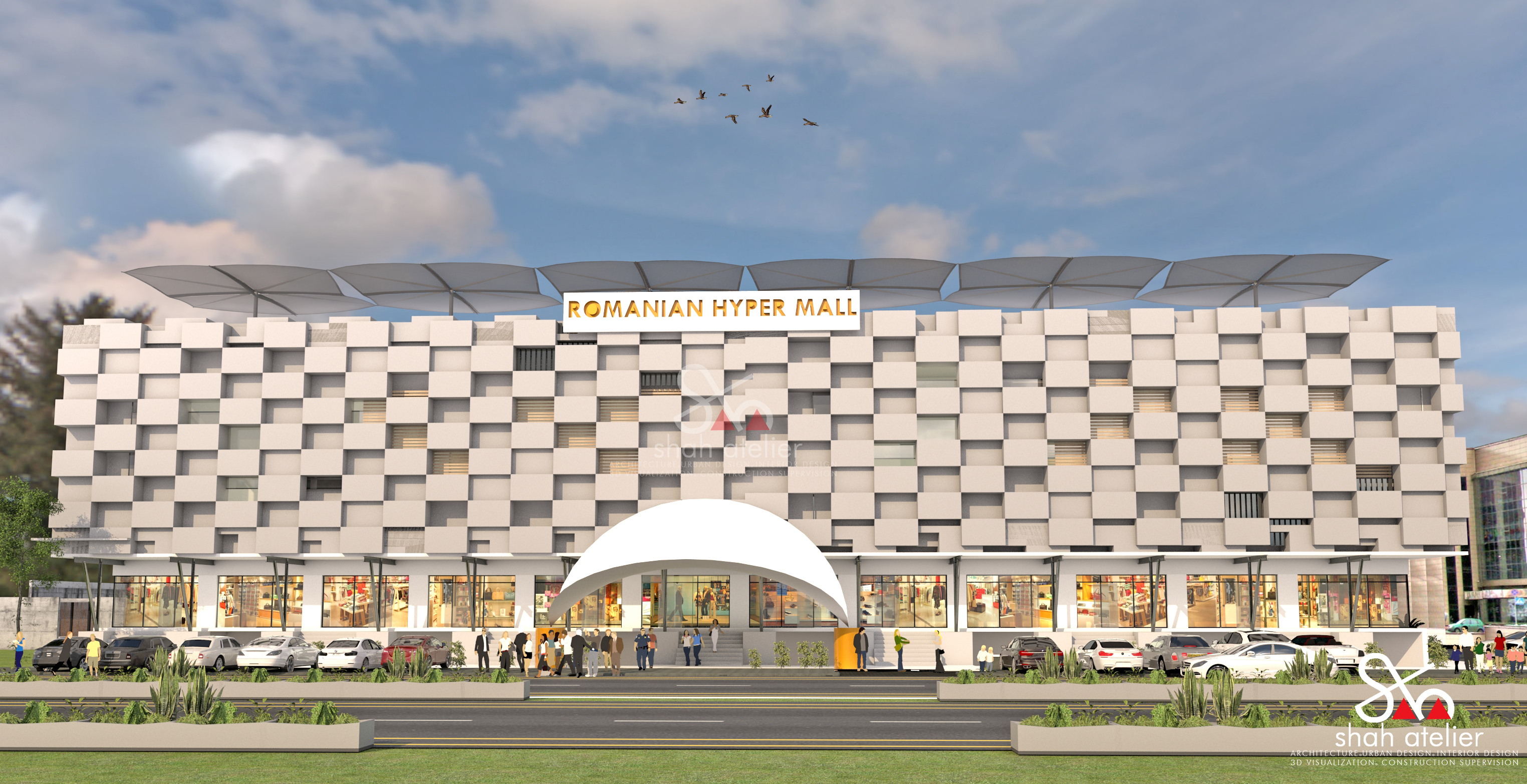 Romanian Hyper Mall by Shah Atelier Design & Construction - Architizer