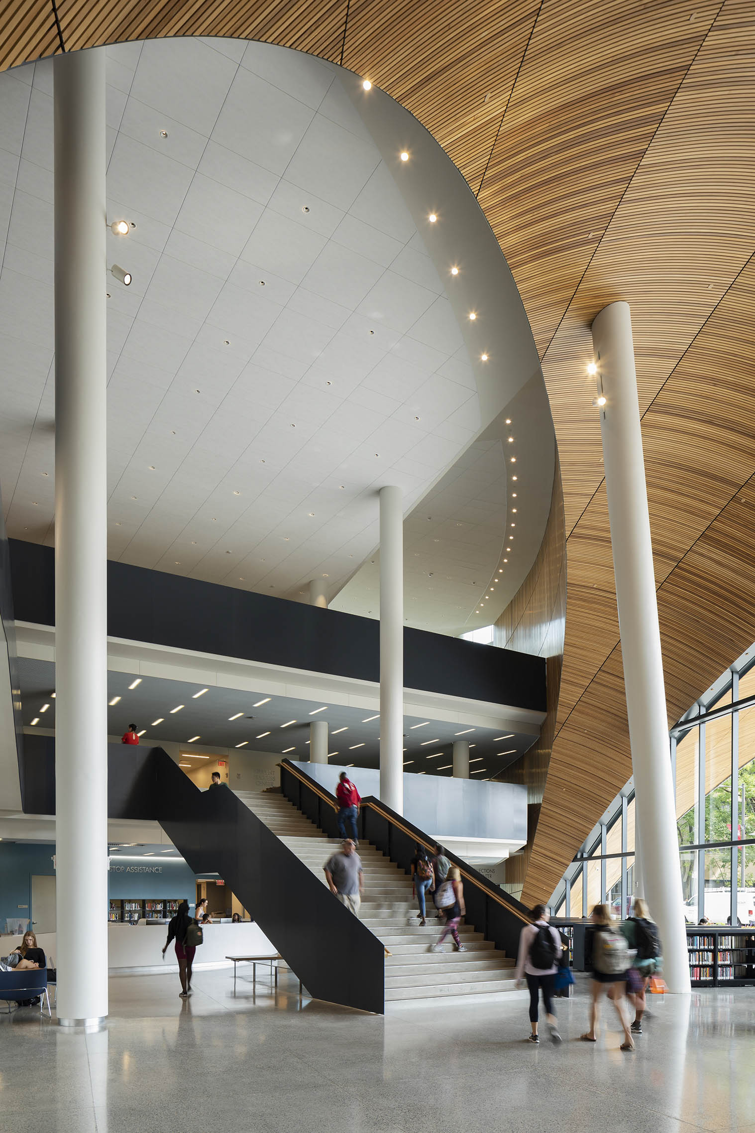 The Charles Library at Temple University by Stantec - Architizer