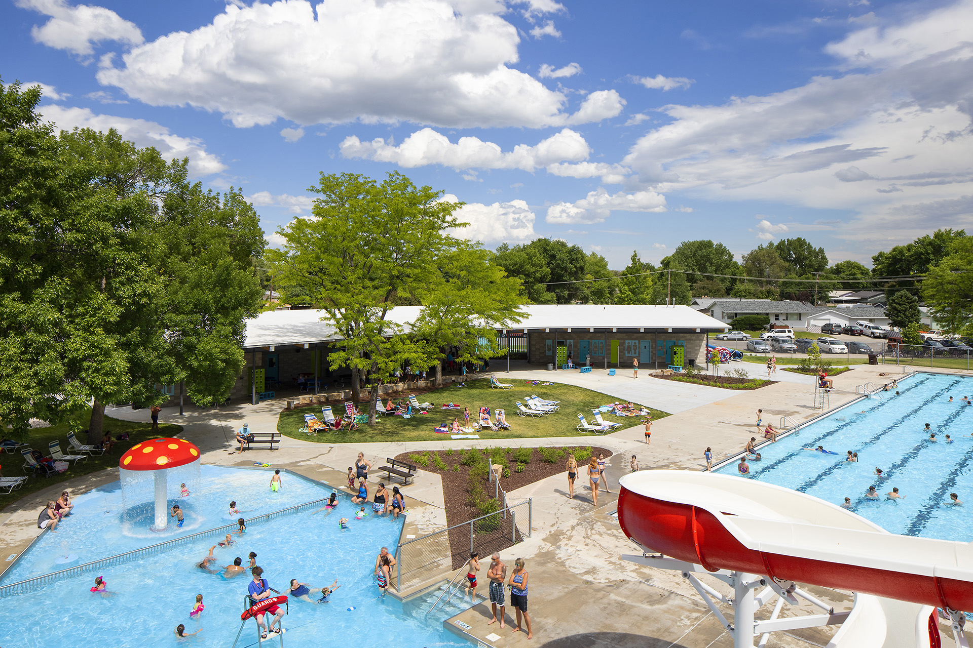 Rose Park Pool Operations Building - New Building by Cushing Terrell ...