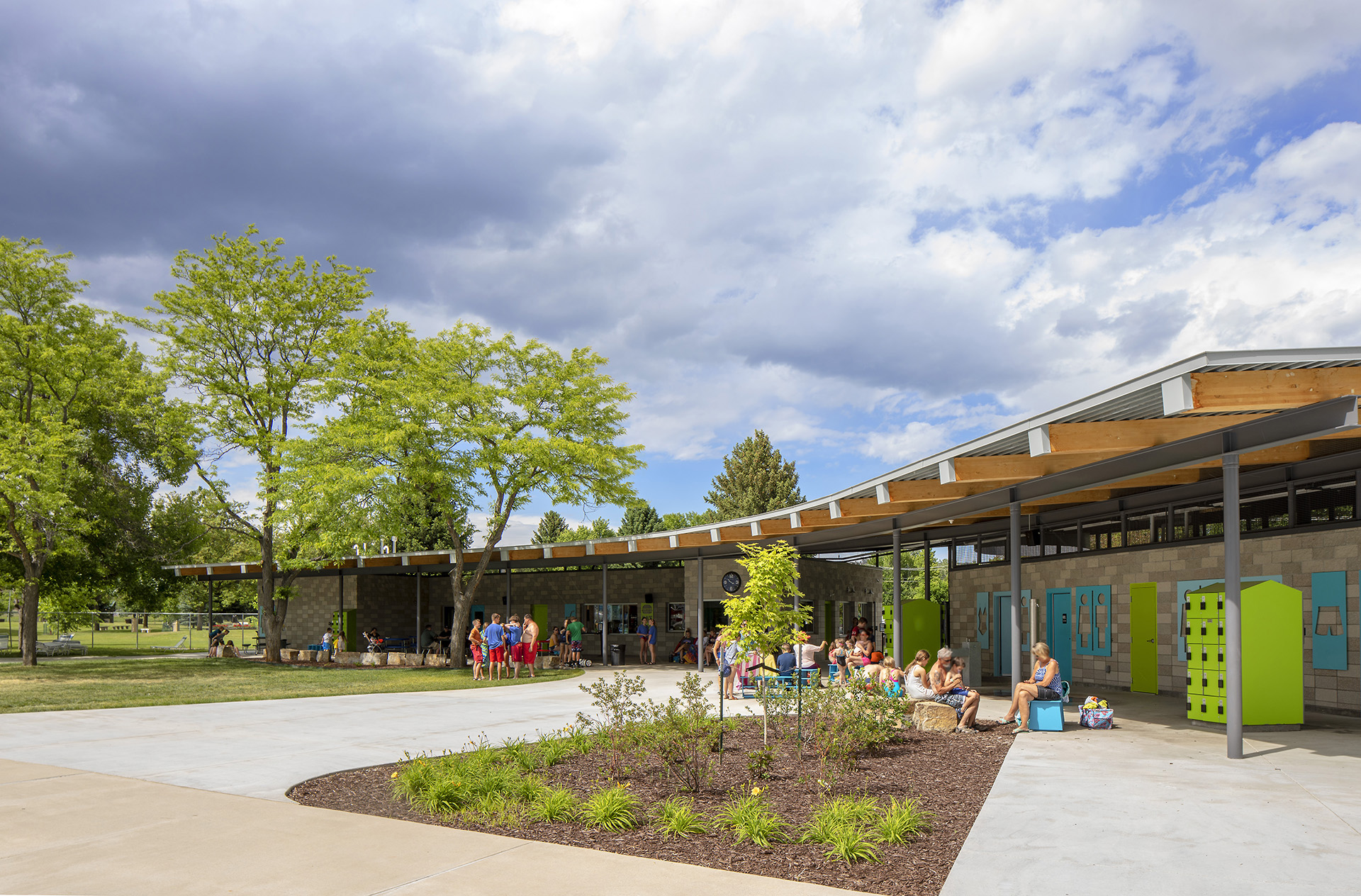 Rose Park Pool Operations Building - New Building by Cushing Terrell ...