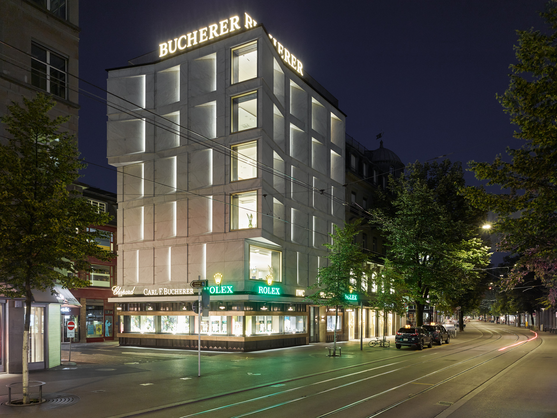 Bucherer Flagship Store by Office Winhov - Architizer