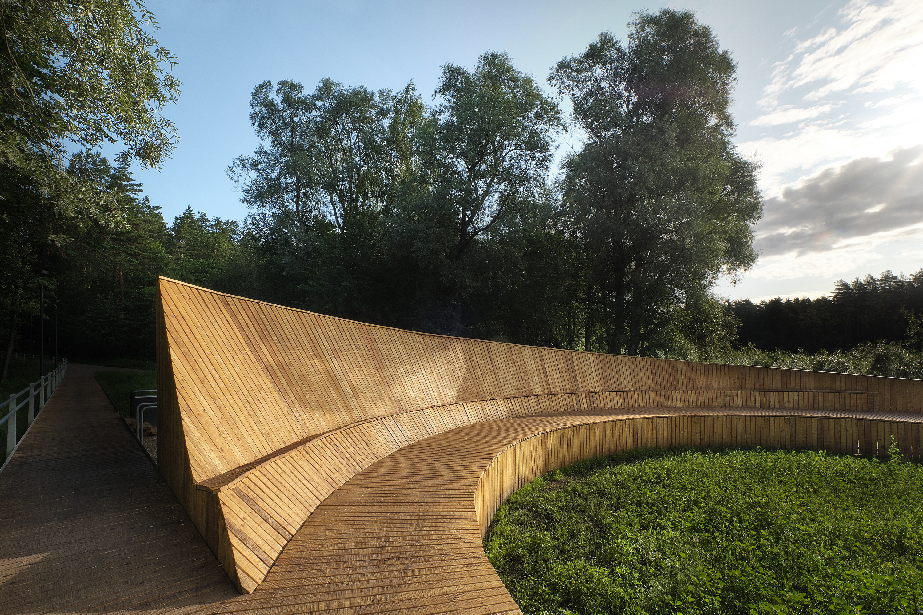 Pedestrian Path and View Terrace by DJA - Architizer