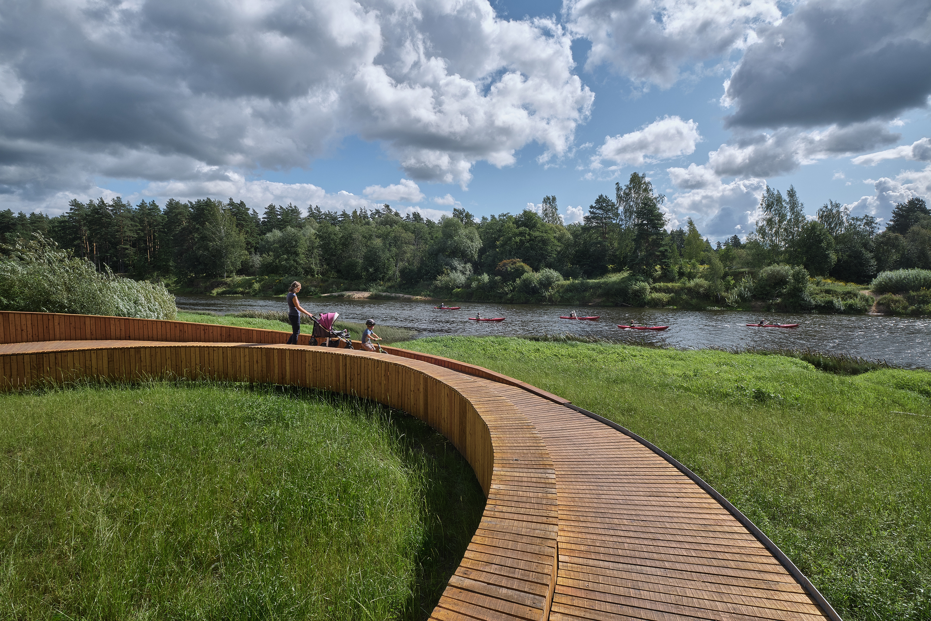 Pedestrian Path and View Terrace by DJA - Architizer