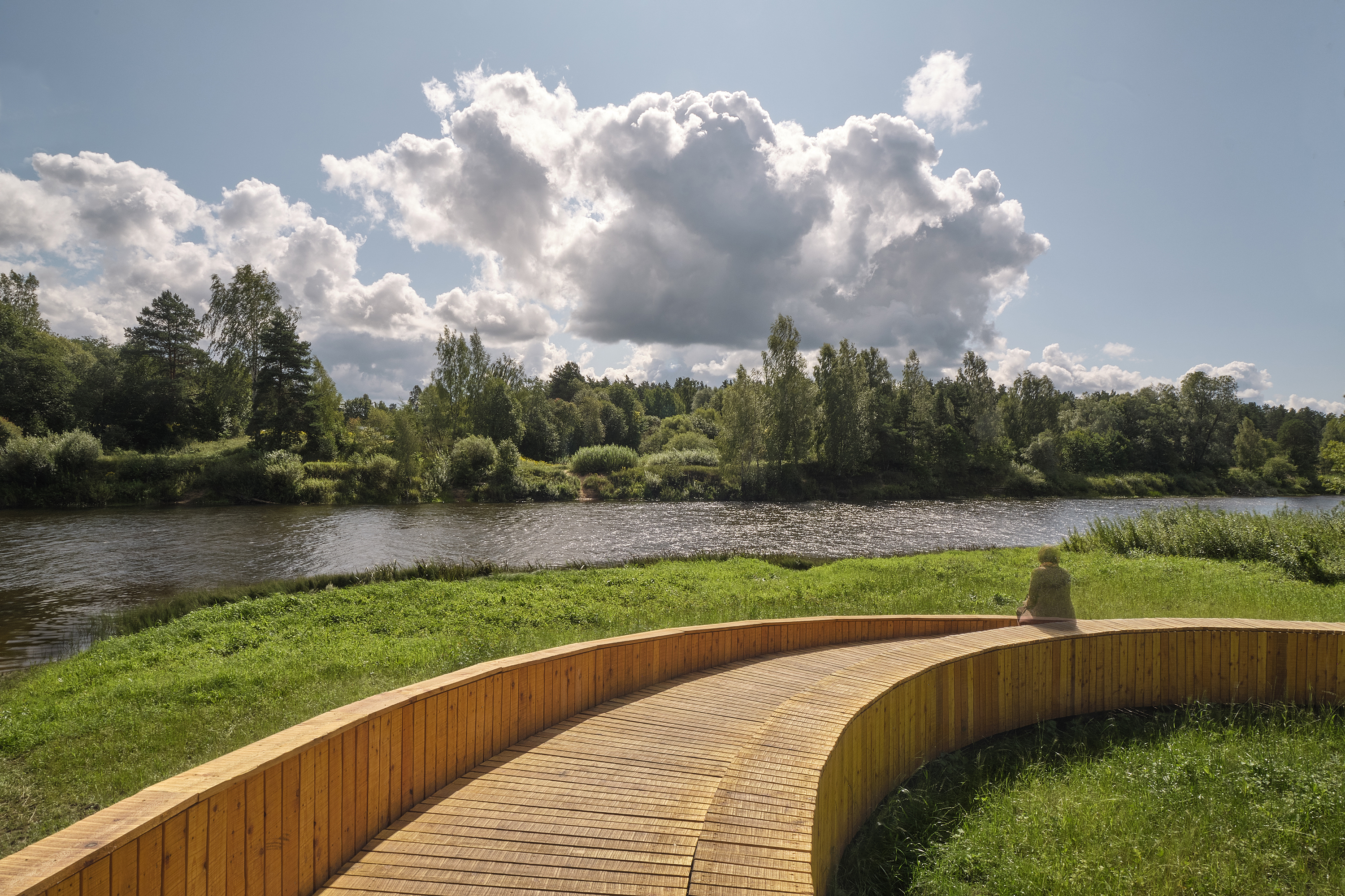 Pedestrian Path and View Terrace by DJA - Architizer