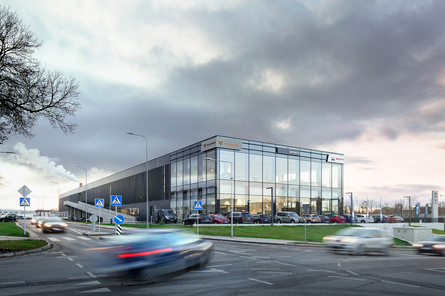 Autojuta Car Sales and Service Center by Architekturos linija - Architizer
