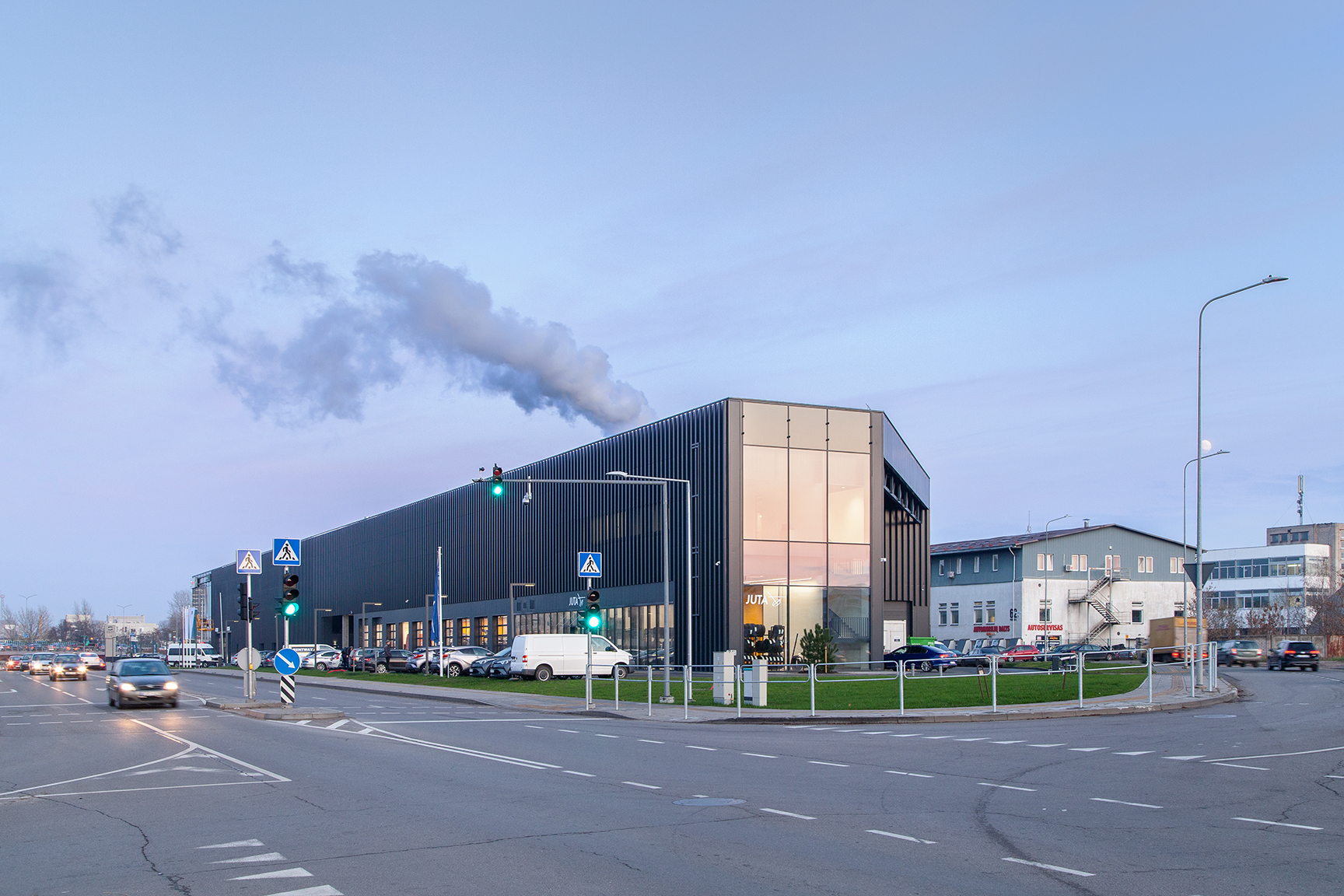 Autojuta Car Sales and Service Center by Architekturos linija - Architizer