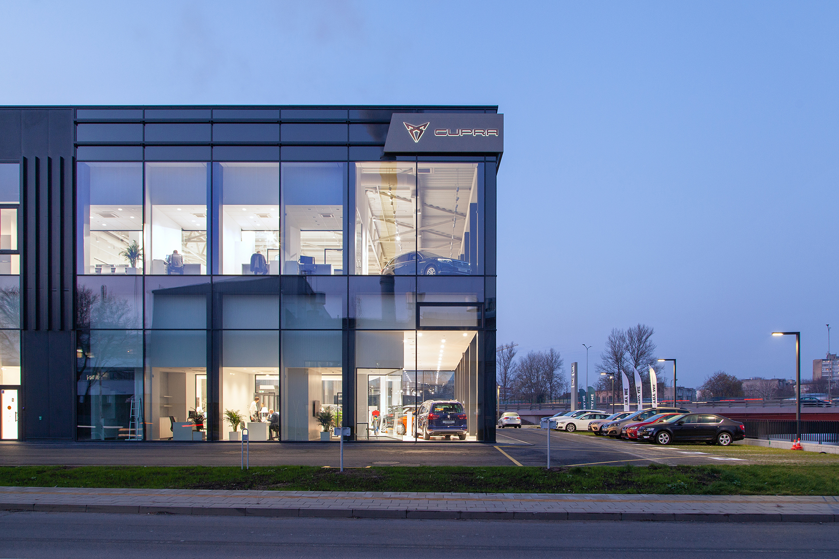 Autojuta Car Sales and Service Center by Architekturos linija - Architizer