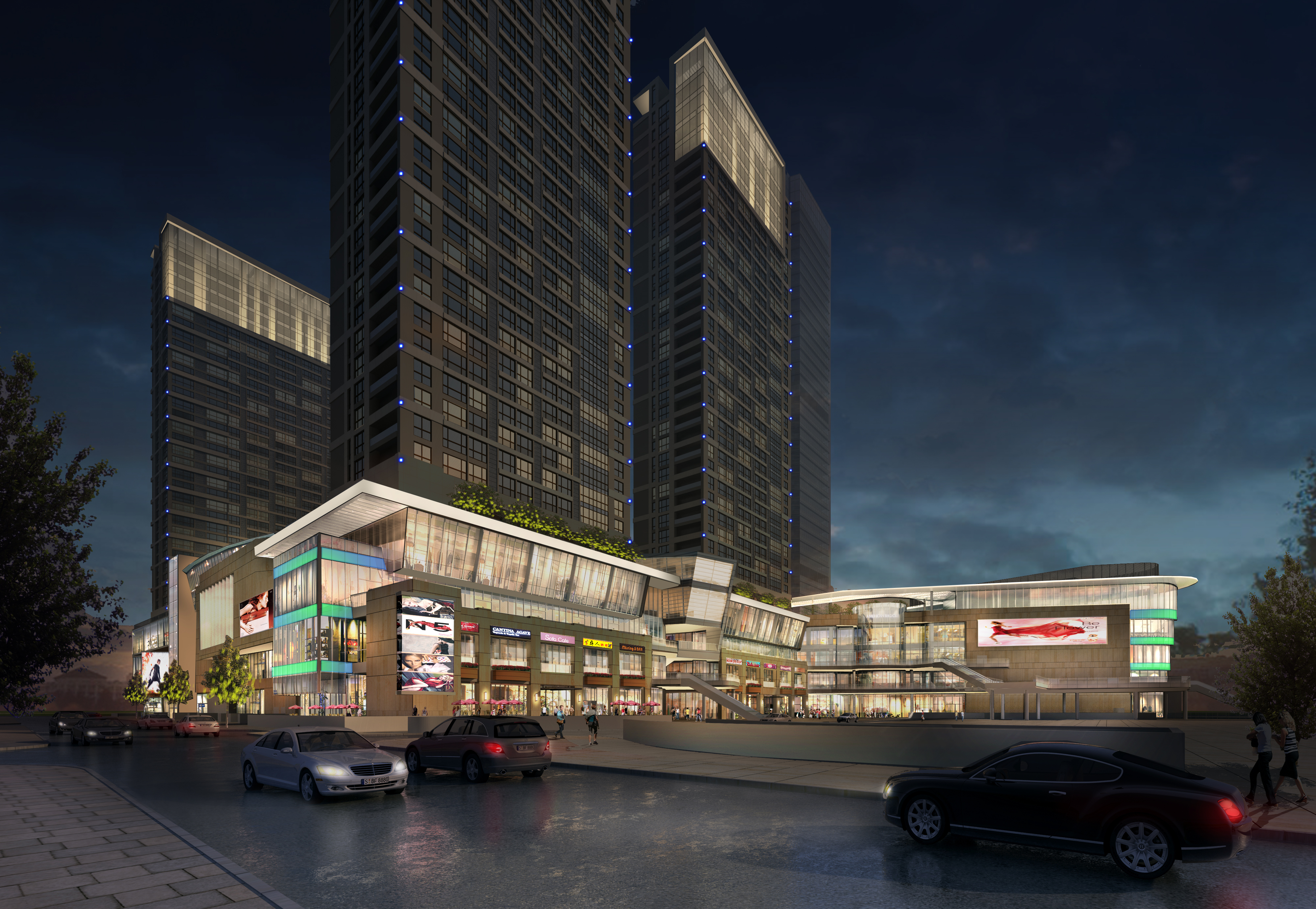 Jingfeng Mixed-Use by Oculus Light Studio - Architizer