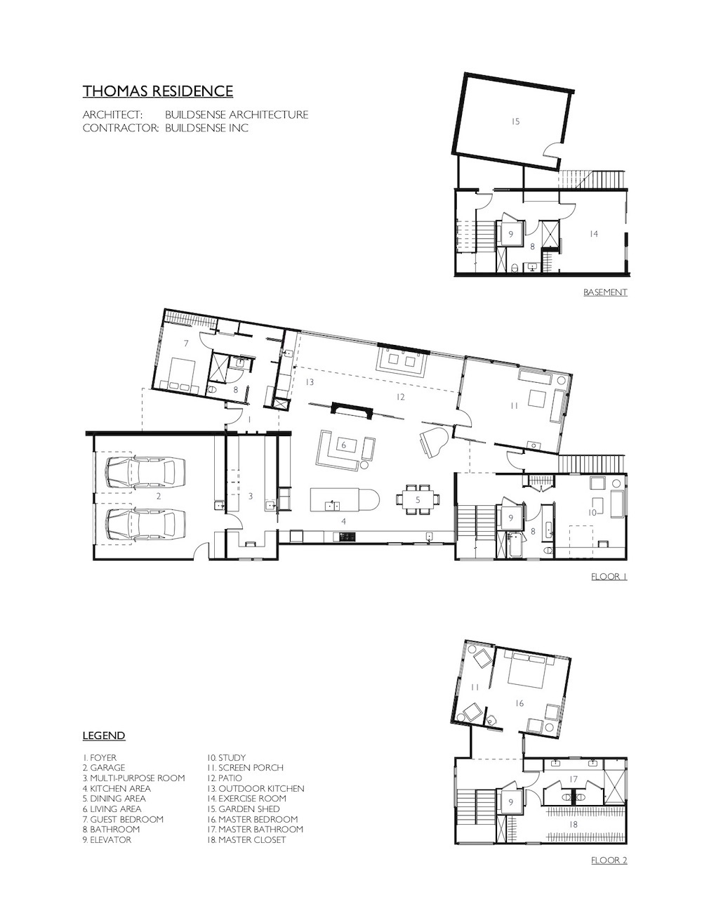 Thomas Residence by BuildSense Architecture / BuildSense, Inc. - Architizer