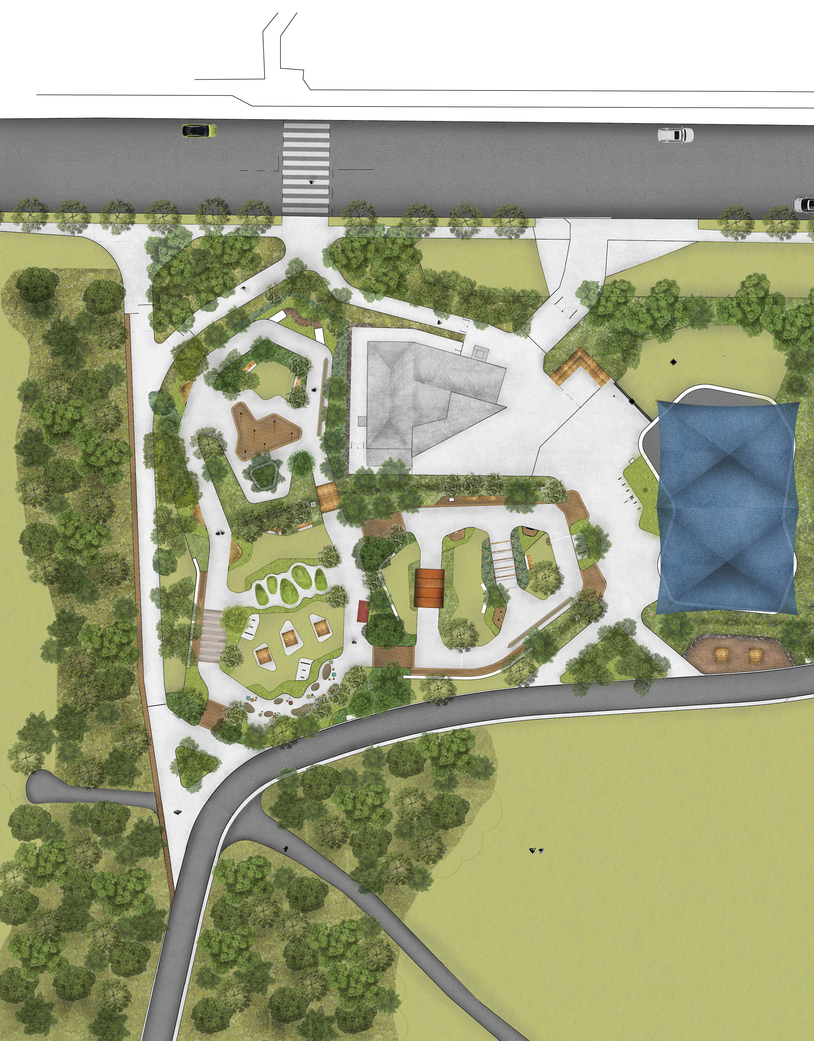 Sydney Park Children's Bike Track by Turf Design Studio - Architizer