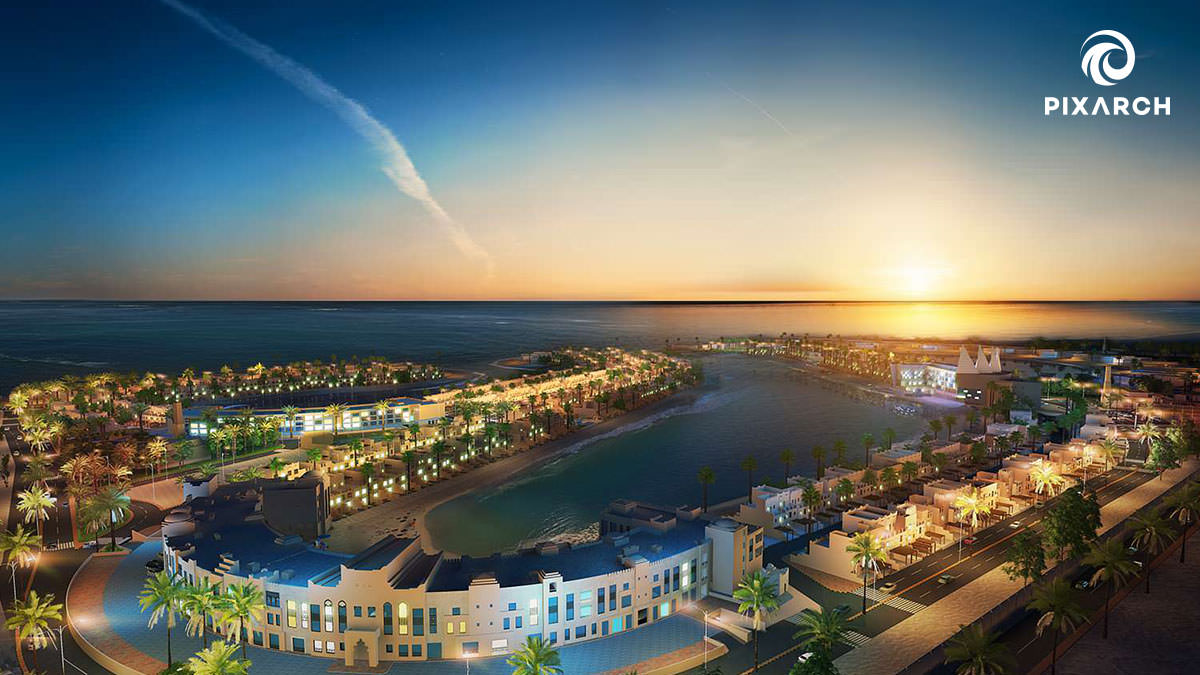 Al Marsa by Pixarch 3D Architectural Visualization Company - Architizer