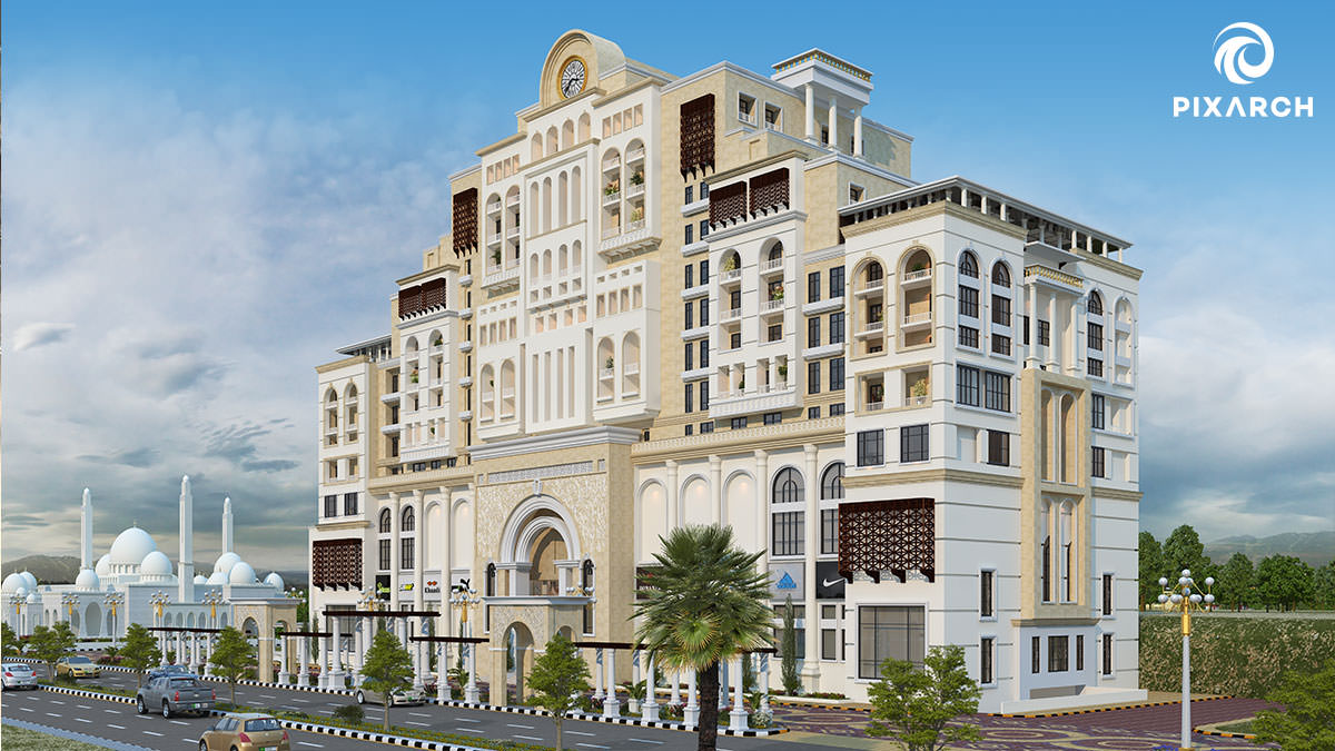 New City Arcade by Pixarch 3D Architectural Visualization Company ...