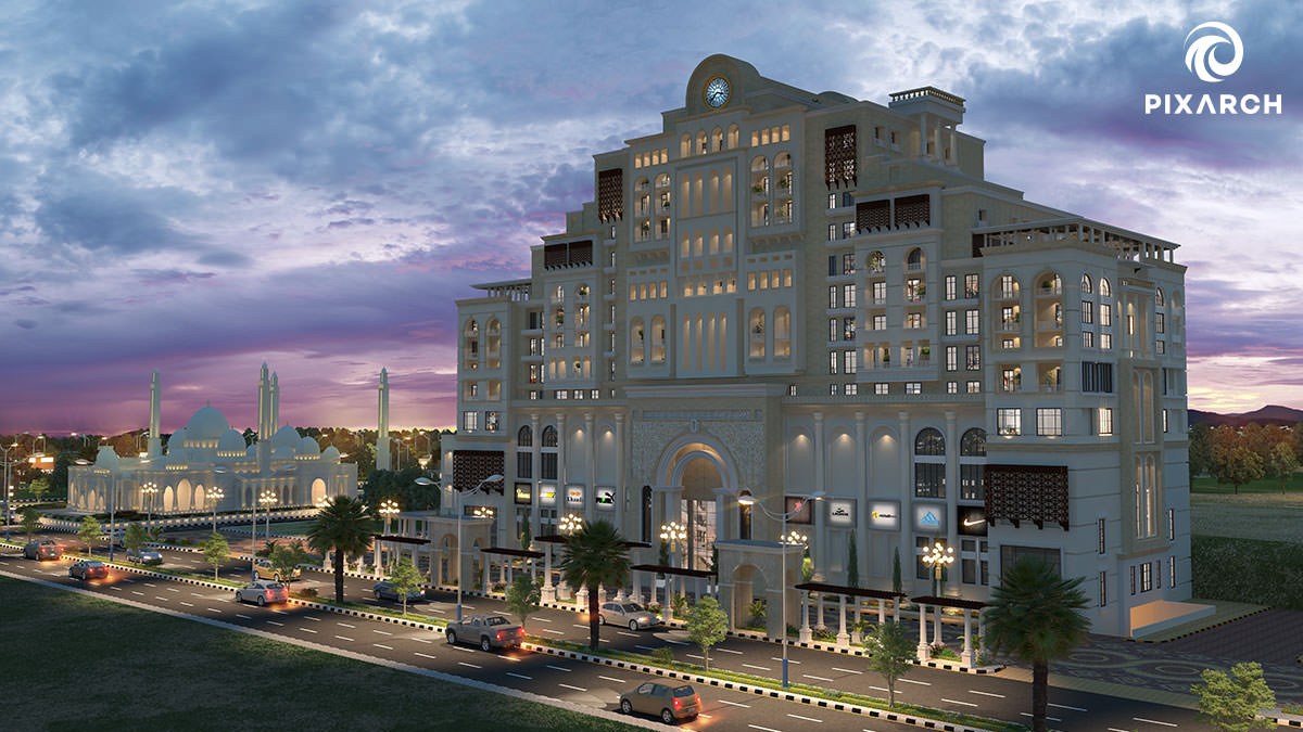 New City Arcade by Pixarch 3D Architectural Visualization Company ...