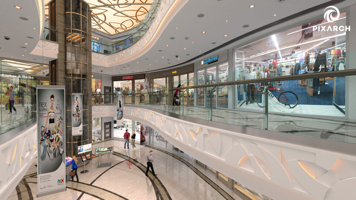 New City Arcade by Pixarch 3D Architectural Visualization Company ...