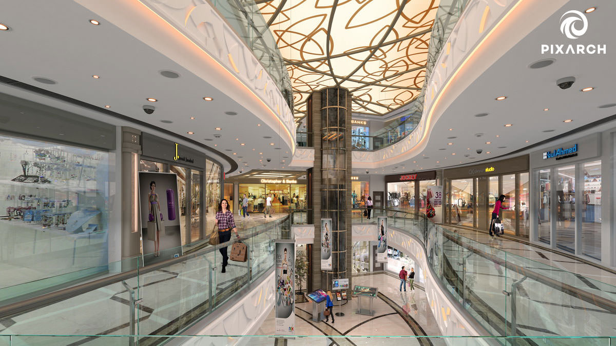 New City Arcade by Pixarch 3D Architectural Visualization Company ...