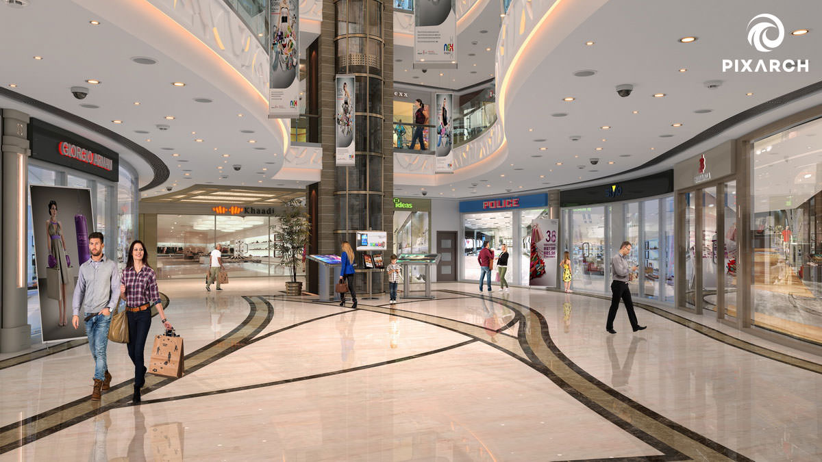 New City Arcade by Pixarch 3D Architectural Visualization Company ...