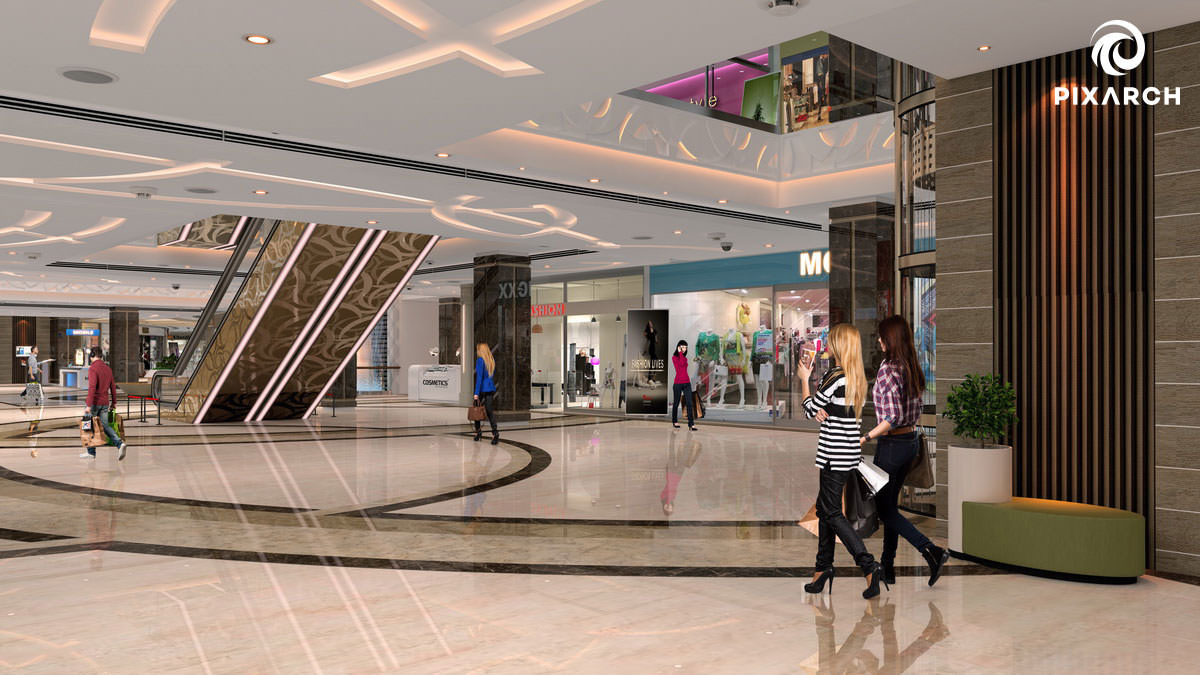 New City Arcade by Pixarch 3D Architectural Visualization Company ...