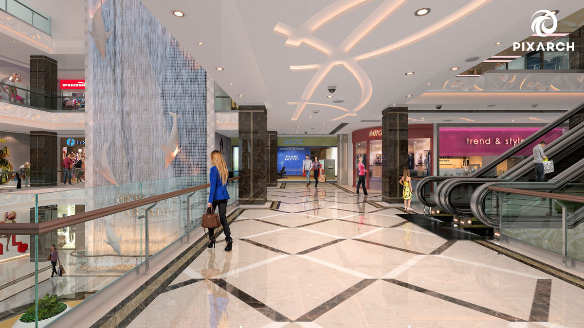 New City Arcade by Pixarch 3D Architectural Visualization Company ...