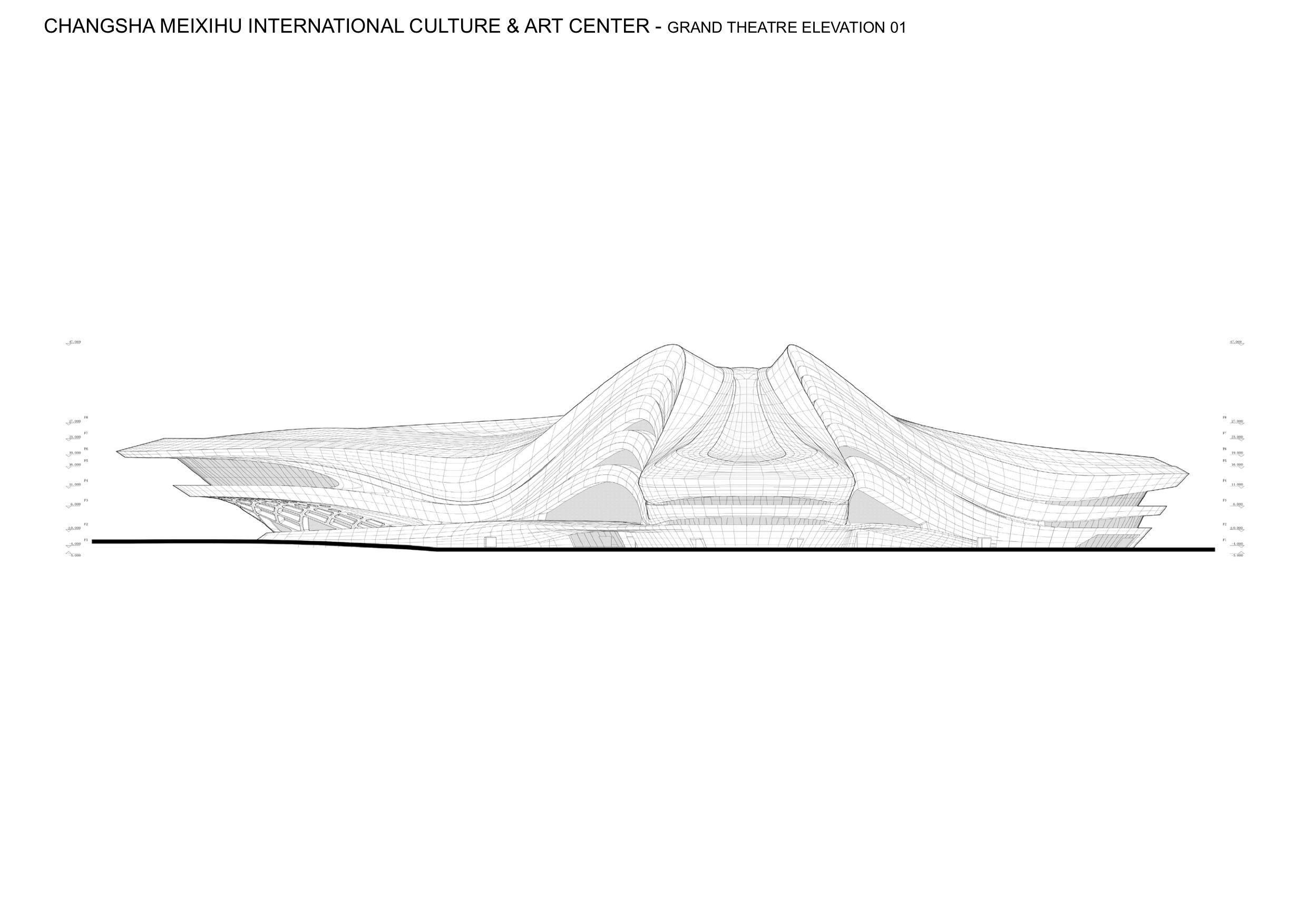 Changsha Meixihu International Culture & Arts Centre by Zaha Hadid ...