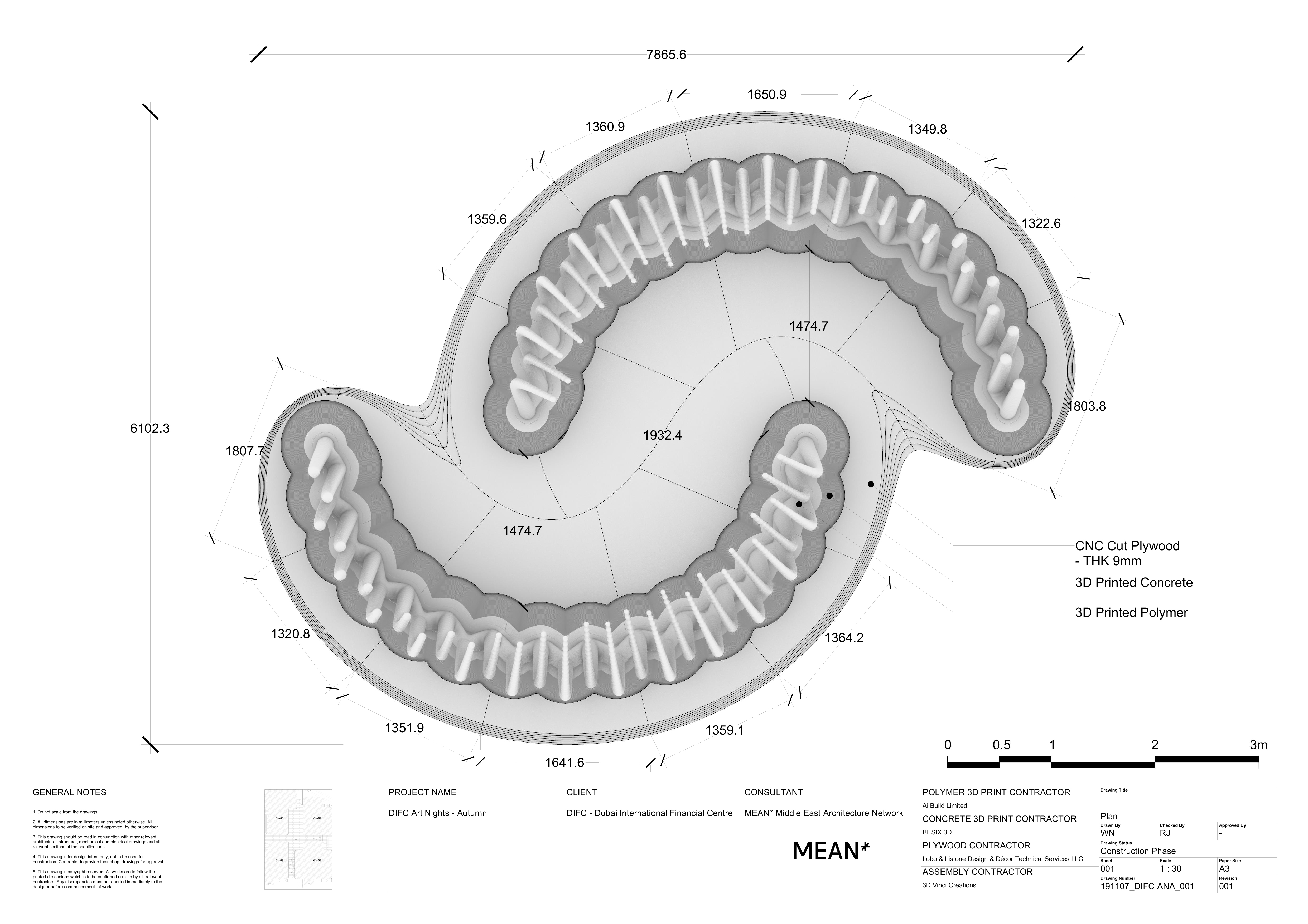 Deciduous - 3D Printed Pavilion by MEAN* Middle East Architecture ...