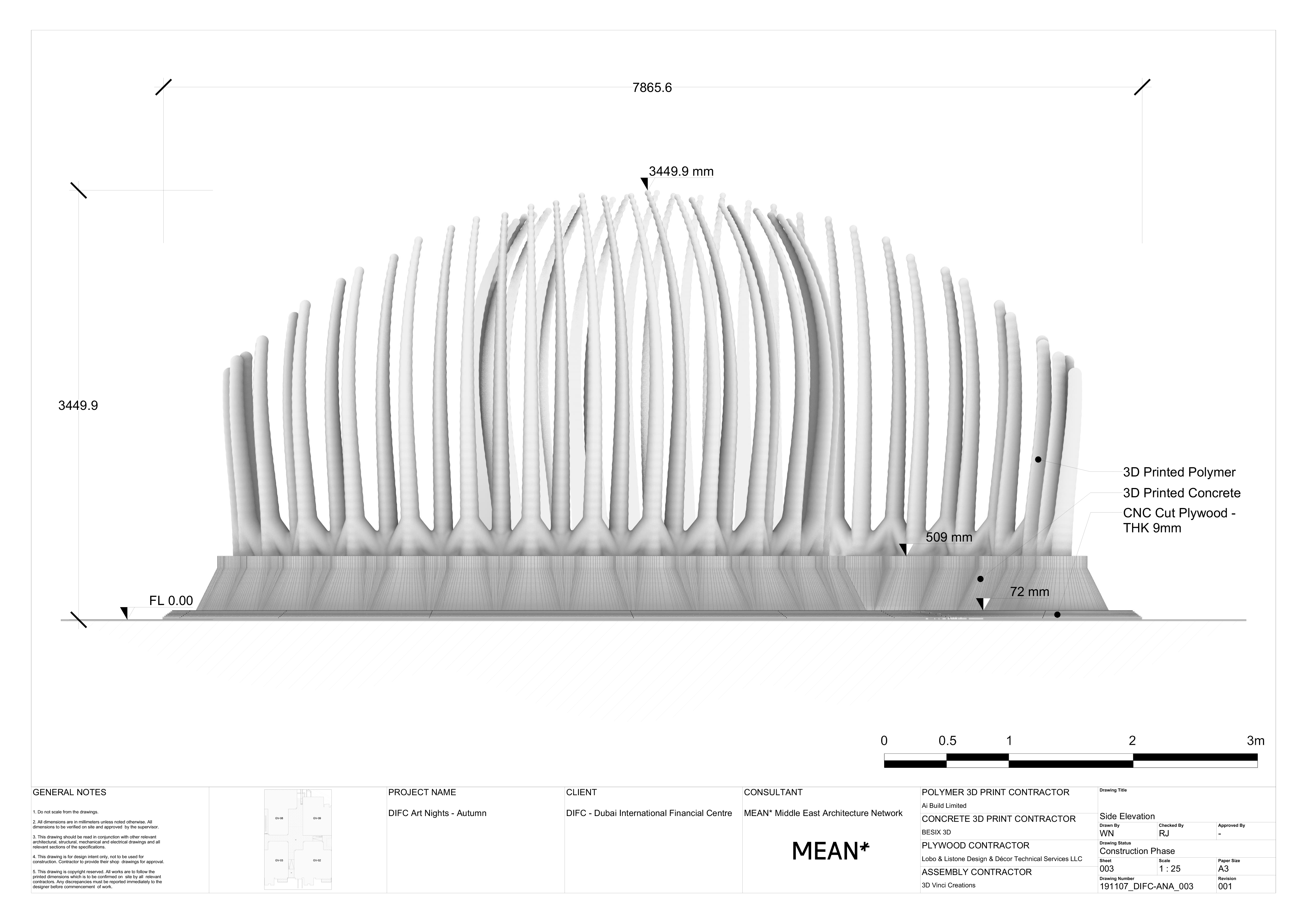 Deciduous - 3D Printed Pavilion by MEAN* Middle East Architecture ...