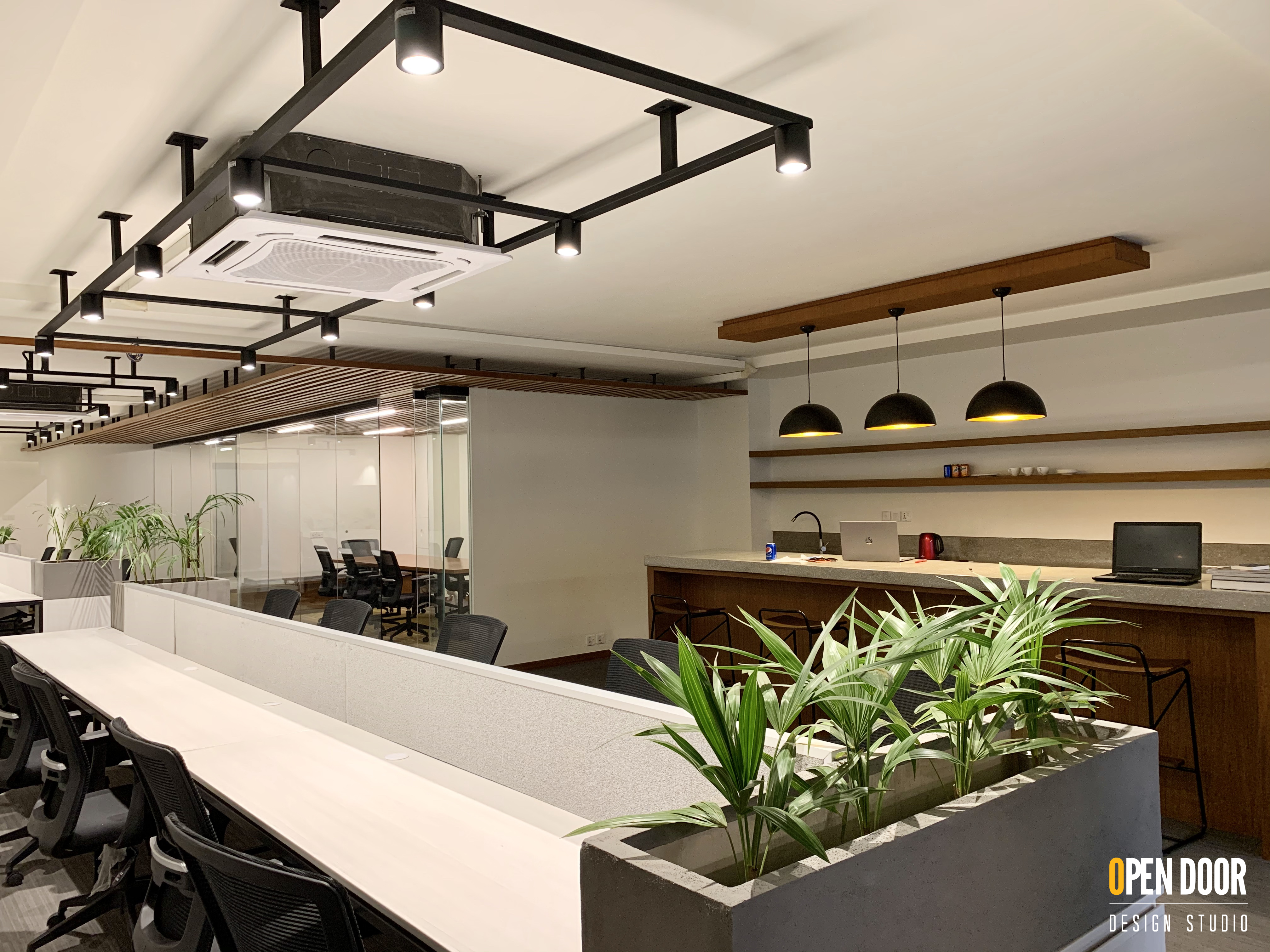Binary Vibes Workspaces by Open Door Design Studio - Architizer