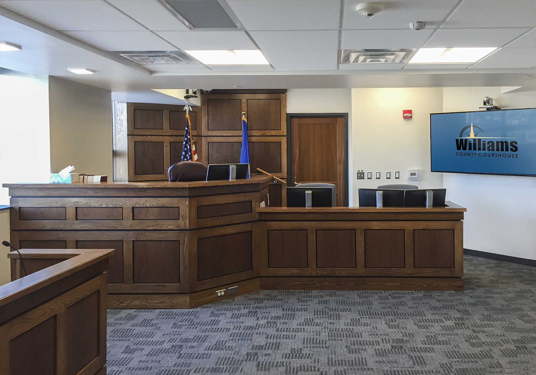 Williams County Office Expansion & Courthouse Renovation by JLG ...