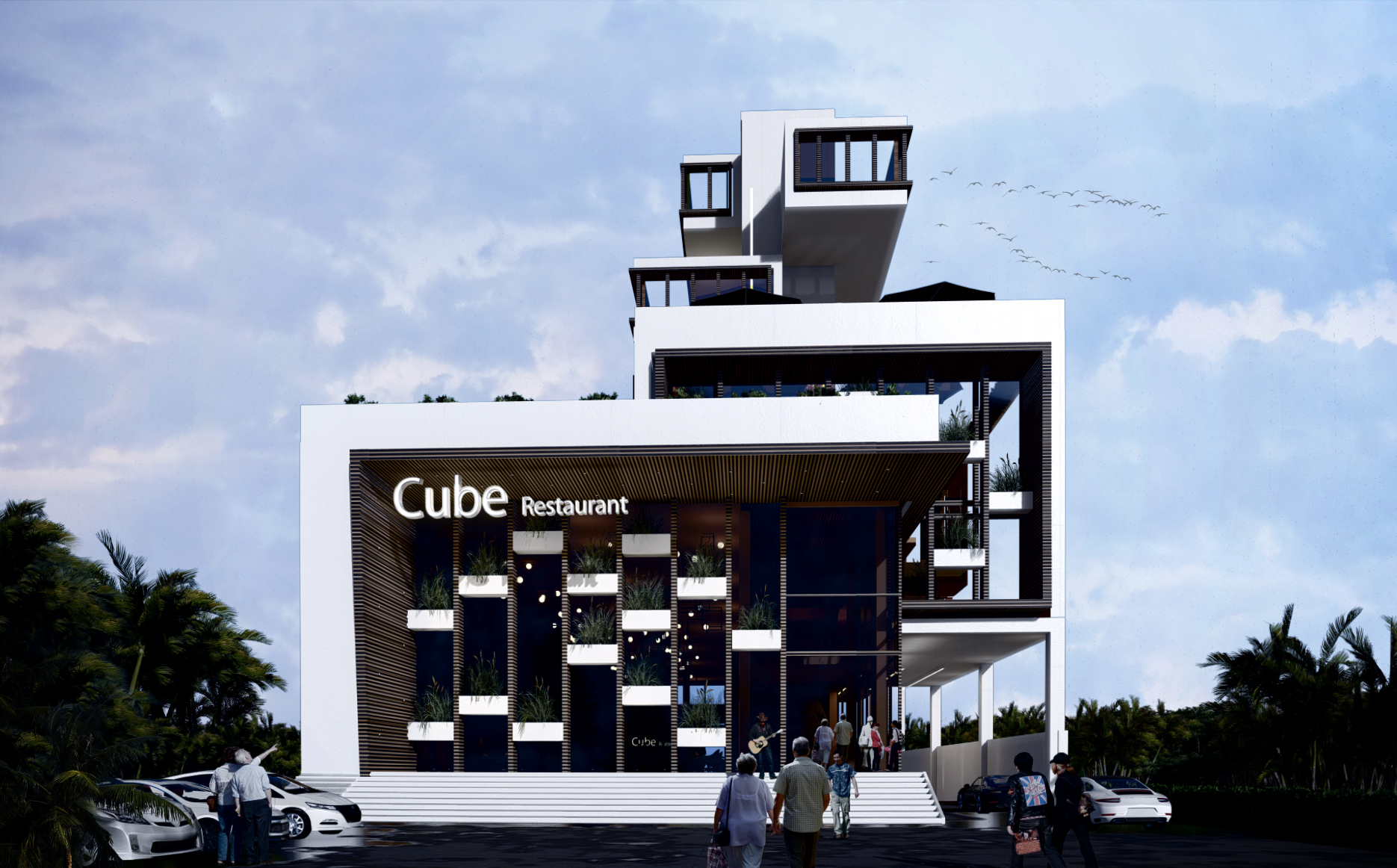 Cube Restaurant by Mostafa Shahbazian & Partners - Architizer