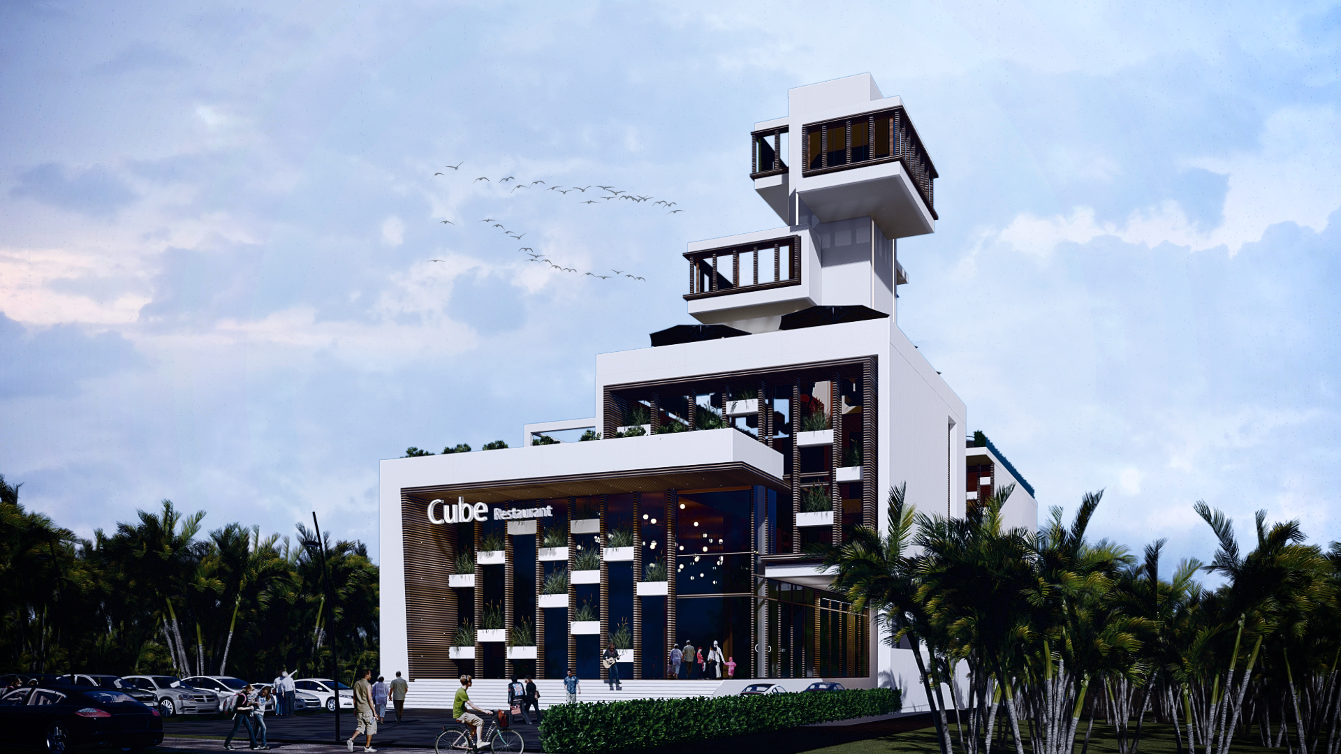 Cube Restaurant by Mostafa Shahbazian & Partners - Architizer