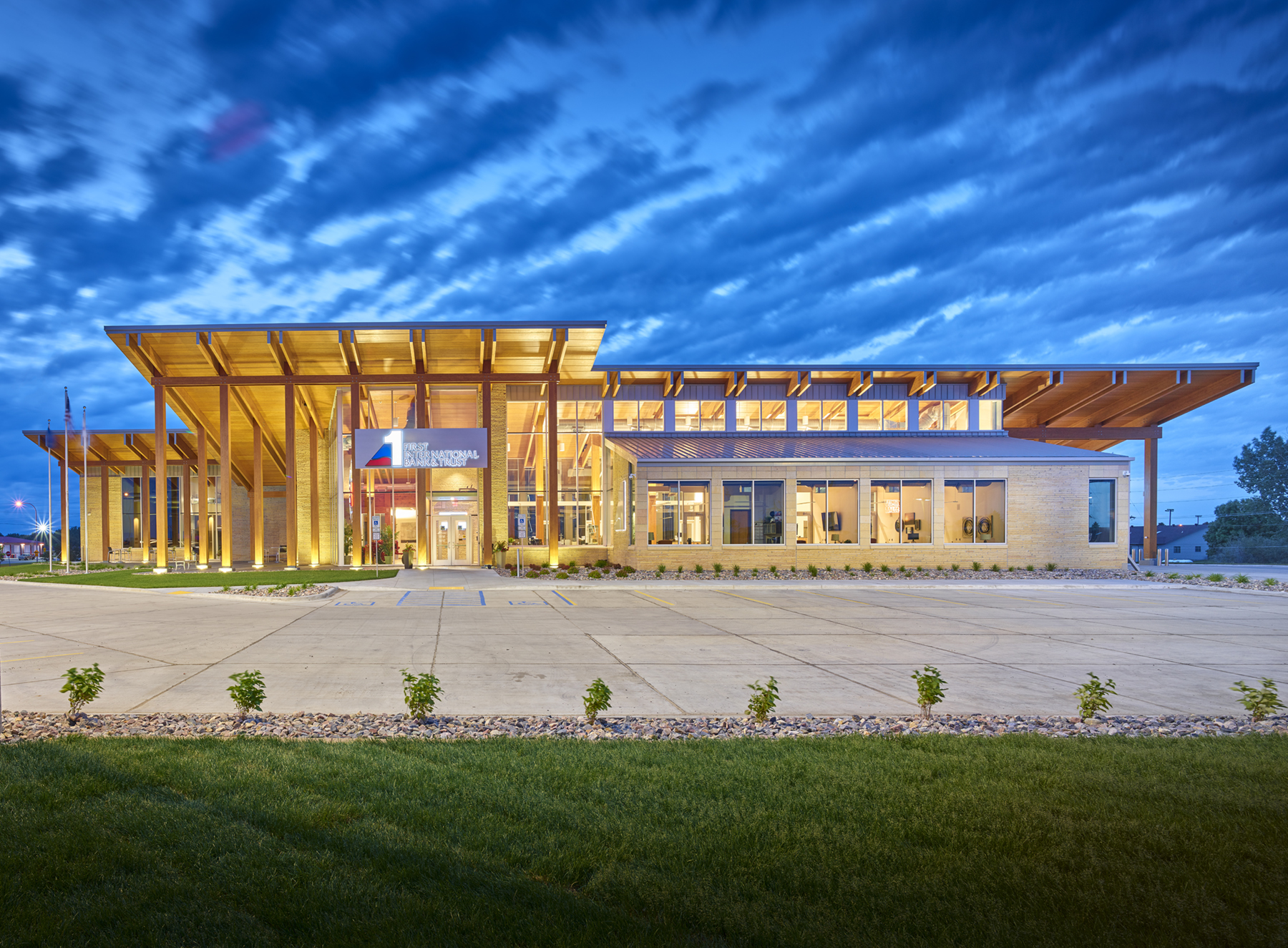 First International Bank & Trust by JLG Architects - Architizer