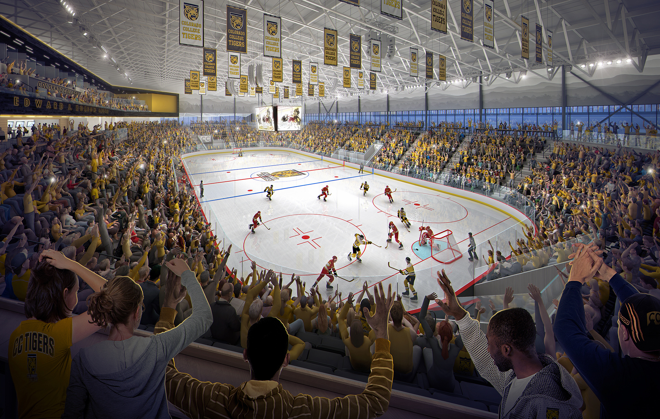 Colorado College Robson Arena by JLG Architects - Architizer
