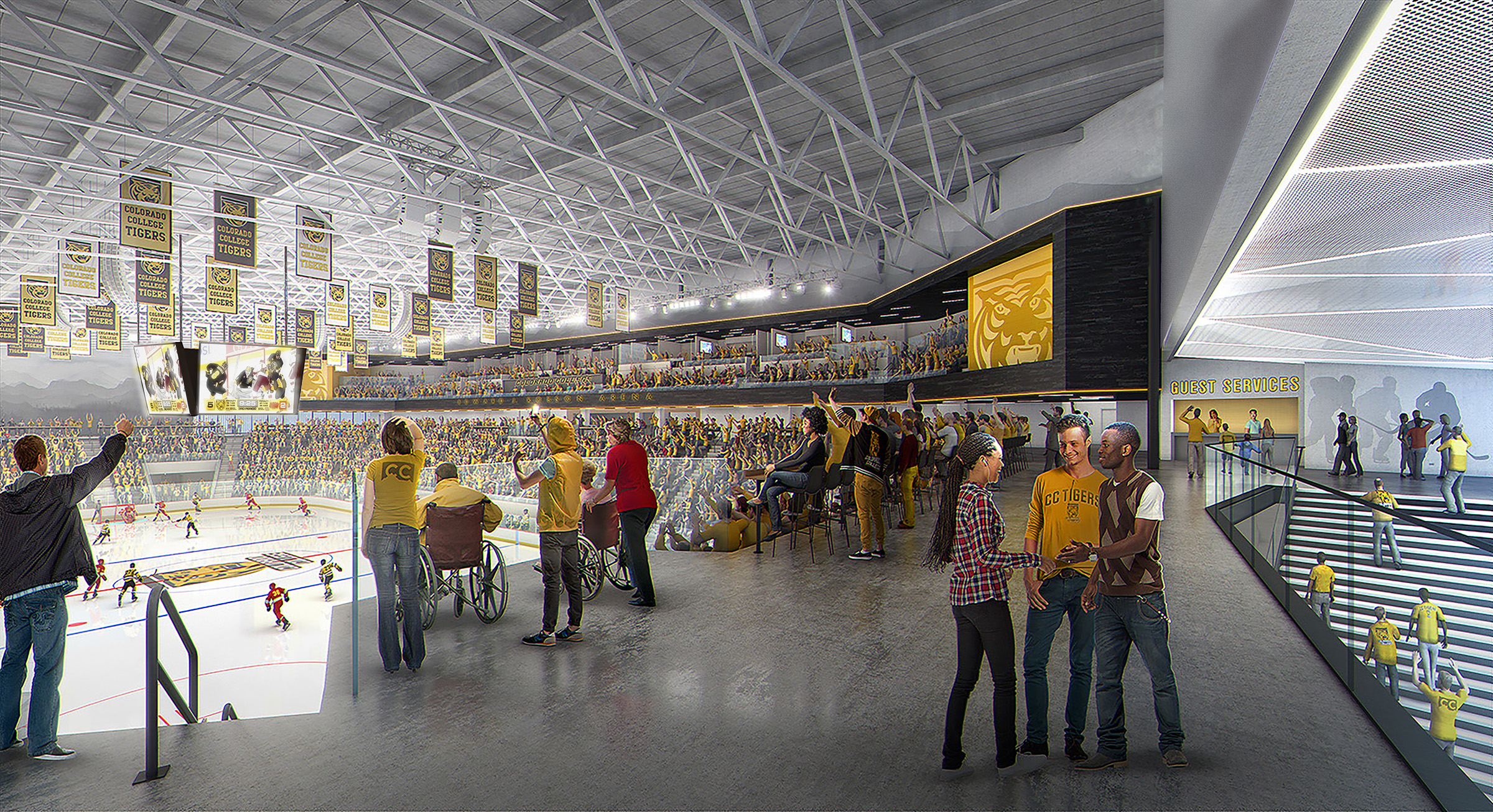 Colorado College Robson Arena by JLG Architects - Architizer