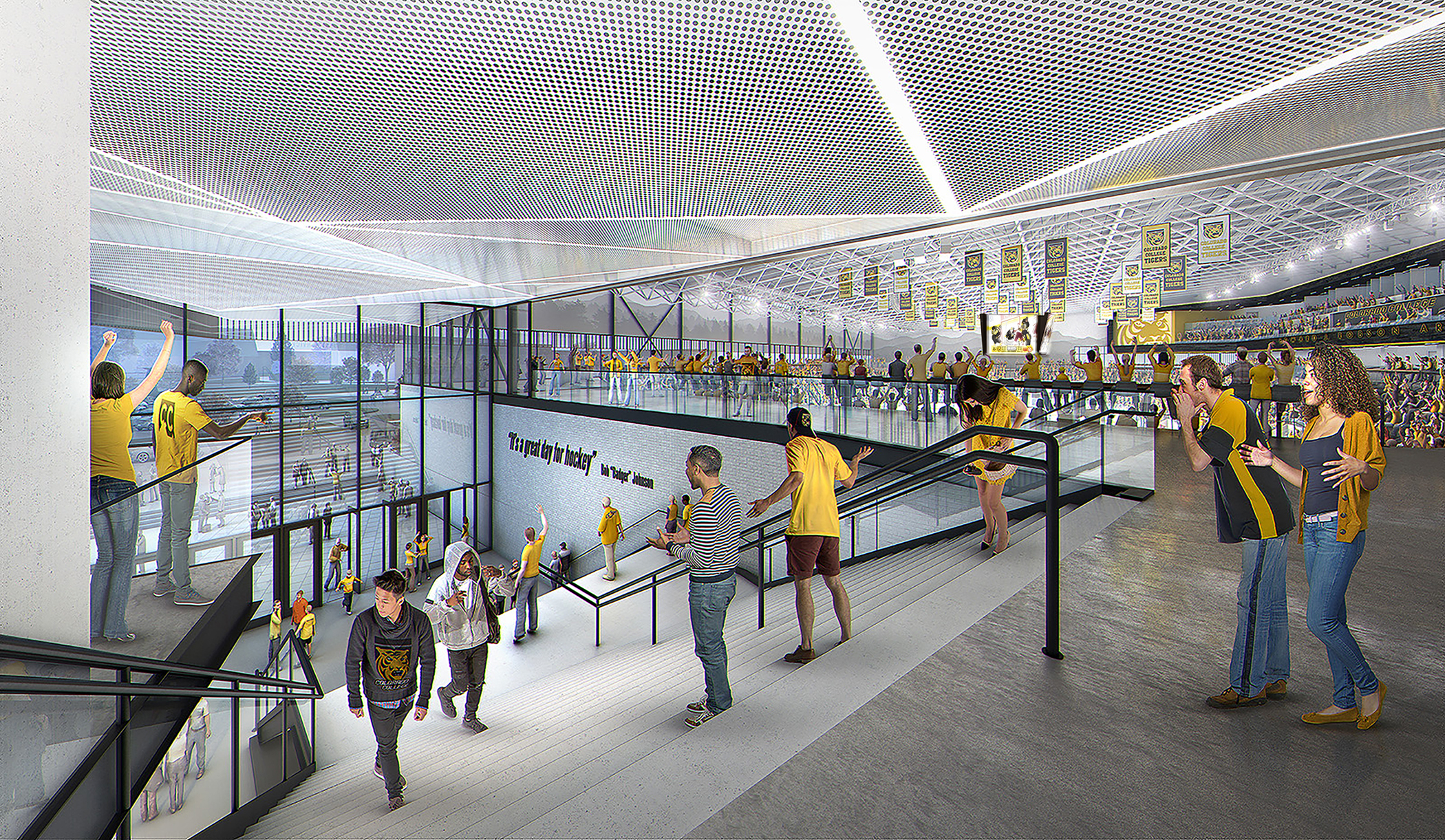 Colorado College Robson Arena by JLG Architects - Architizer