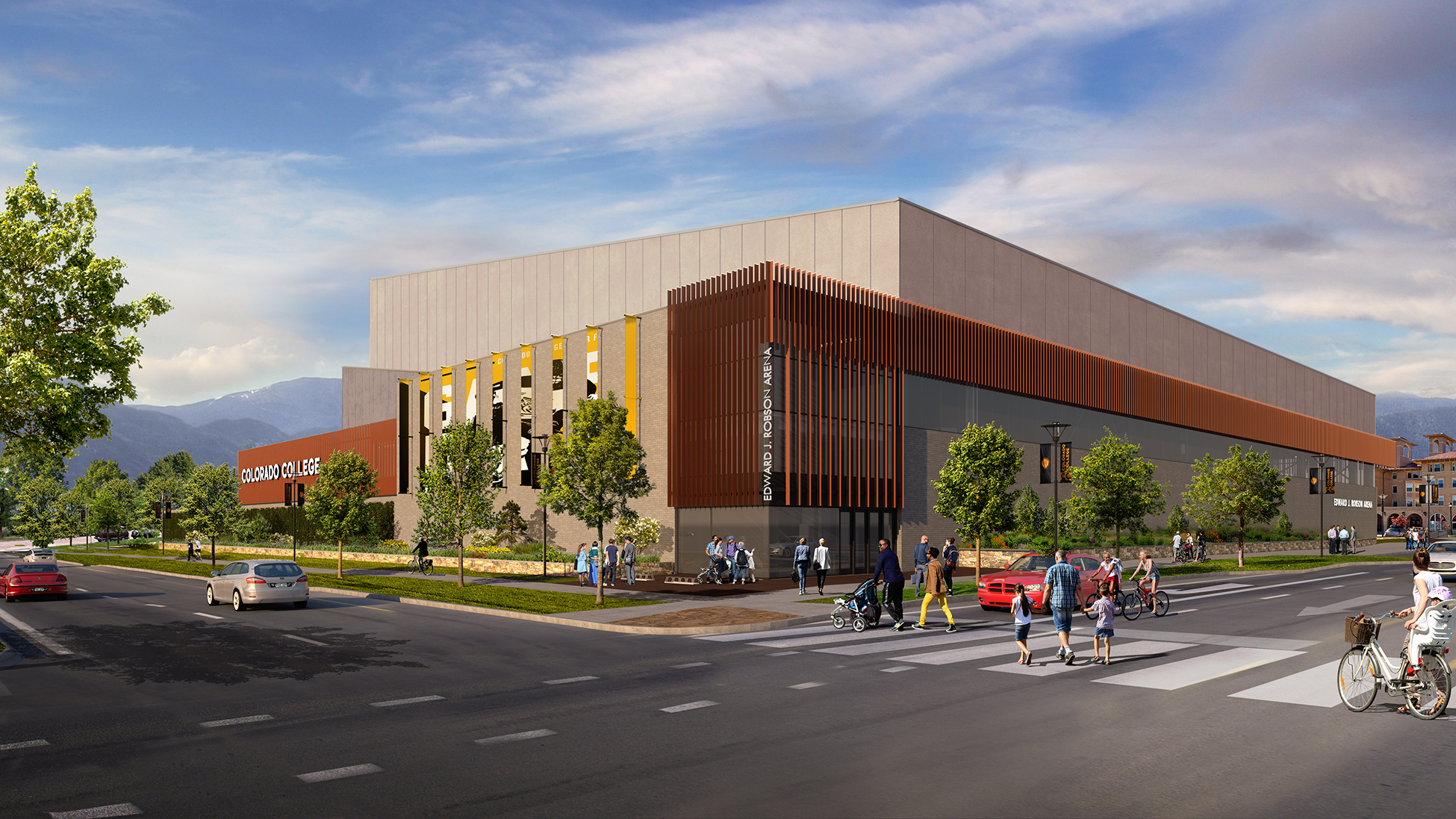 Colorado College Robson Arena by JLG Architects - Architizer