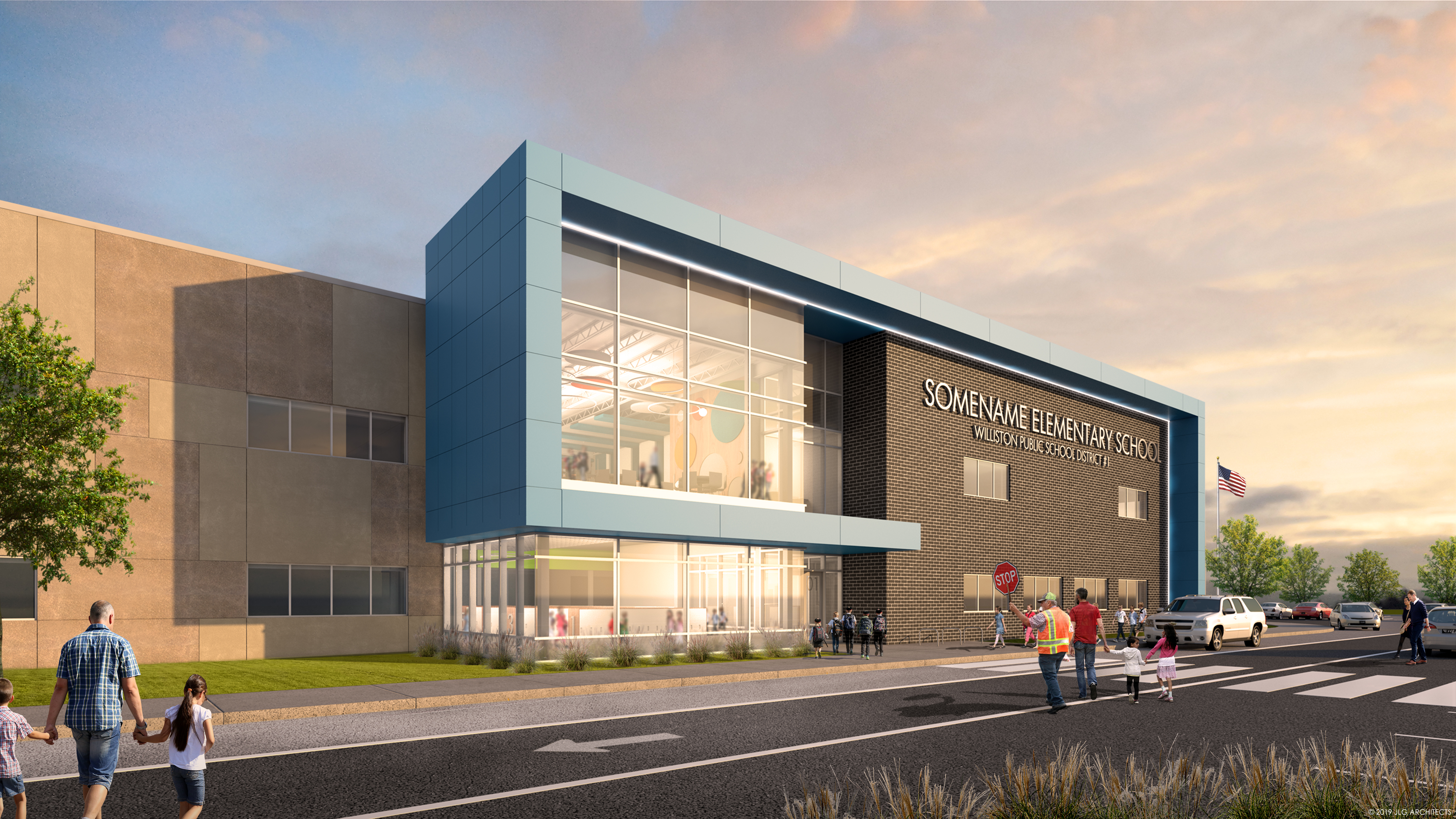 Williston District #1 Elementary Schools by JLG Architects - Architizer