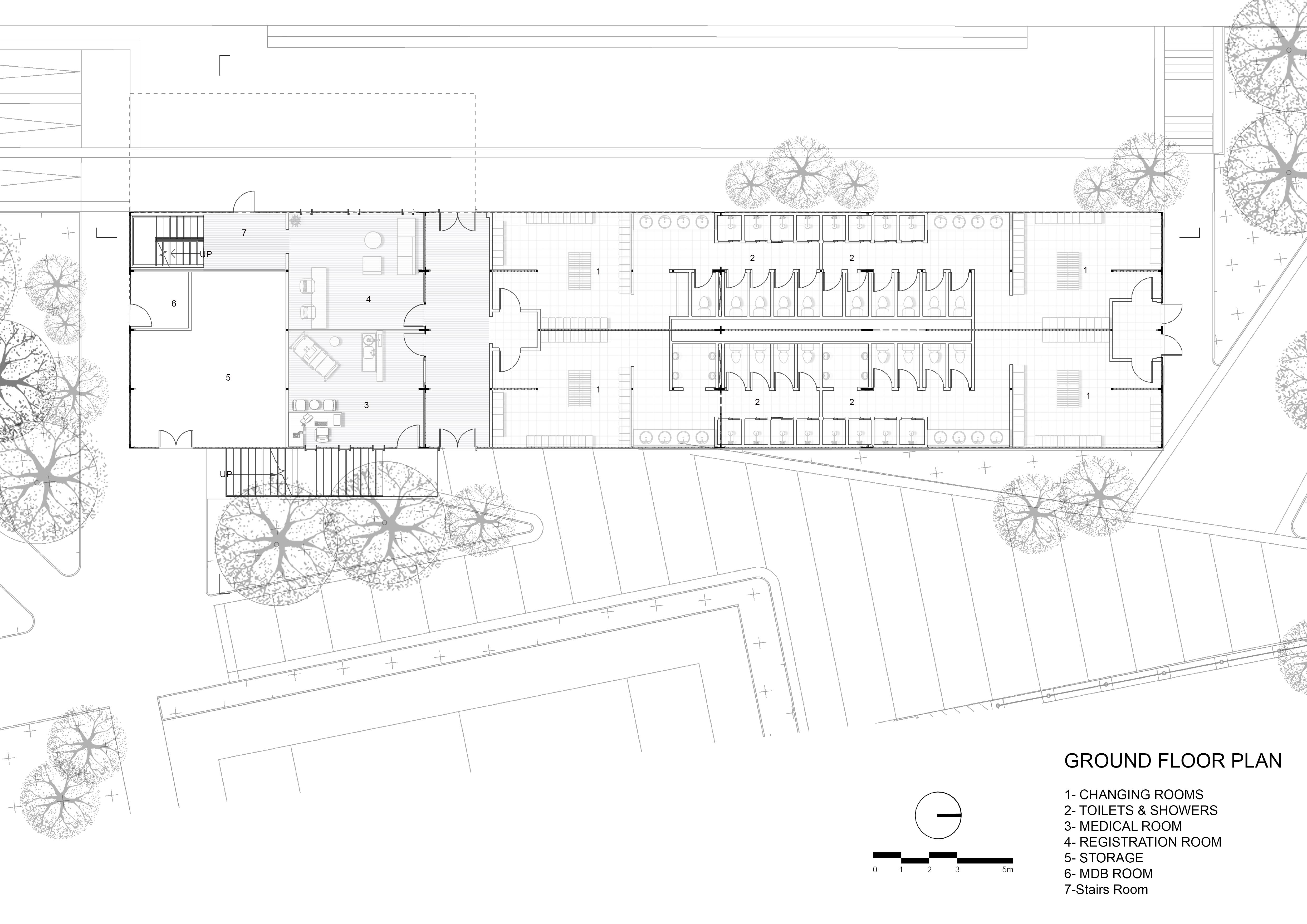 ZED Park sports Facility Shipping Containers by Khaled Morgan - Architizer
