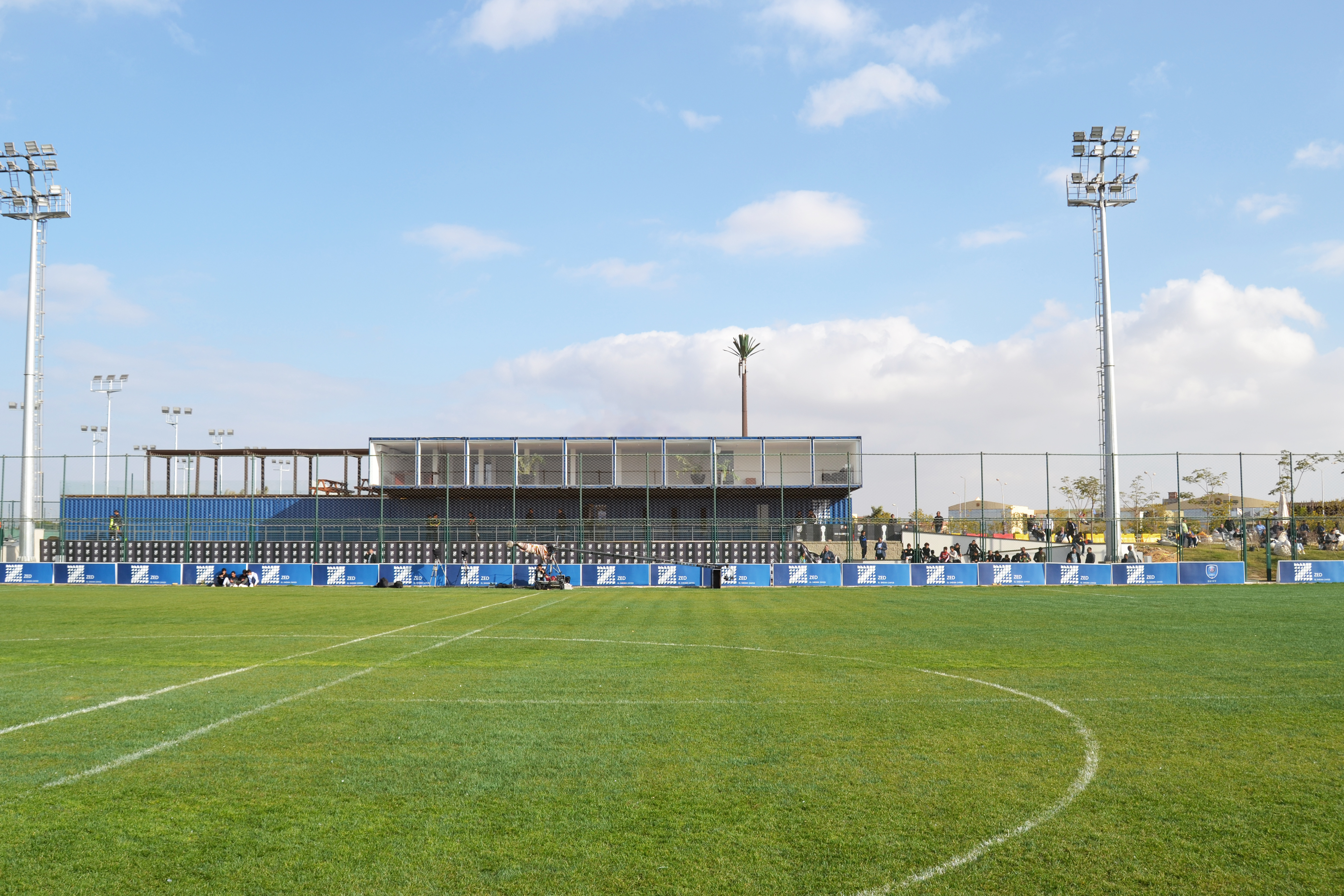 ZED Park sports Facility Shipping Containers by Khaled Morgan - Architizer