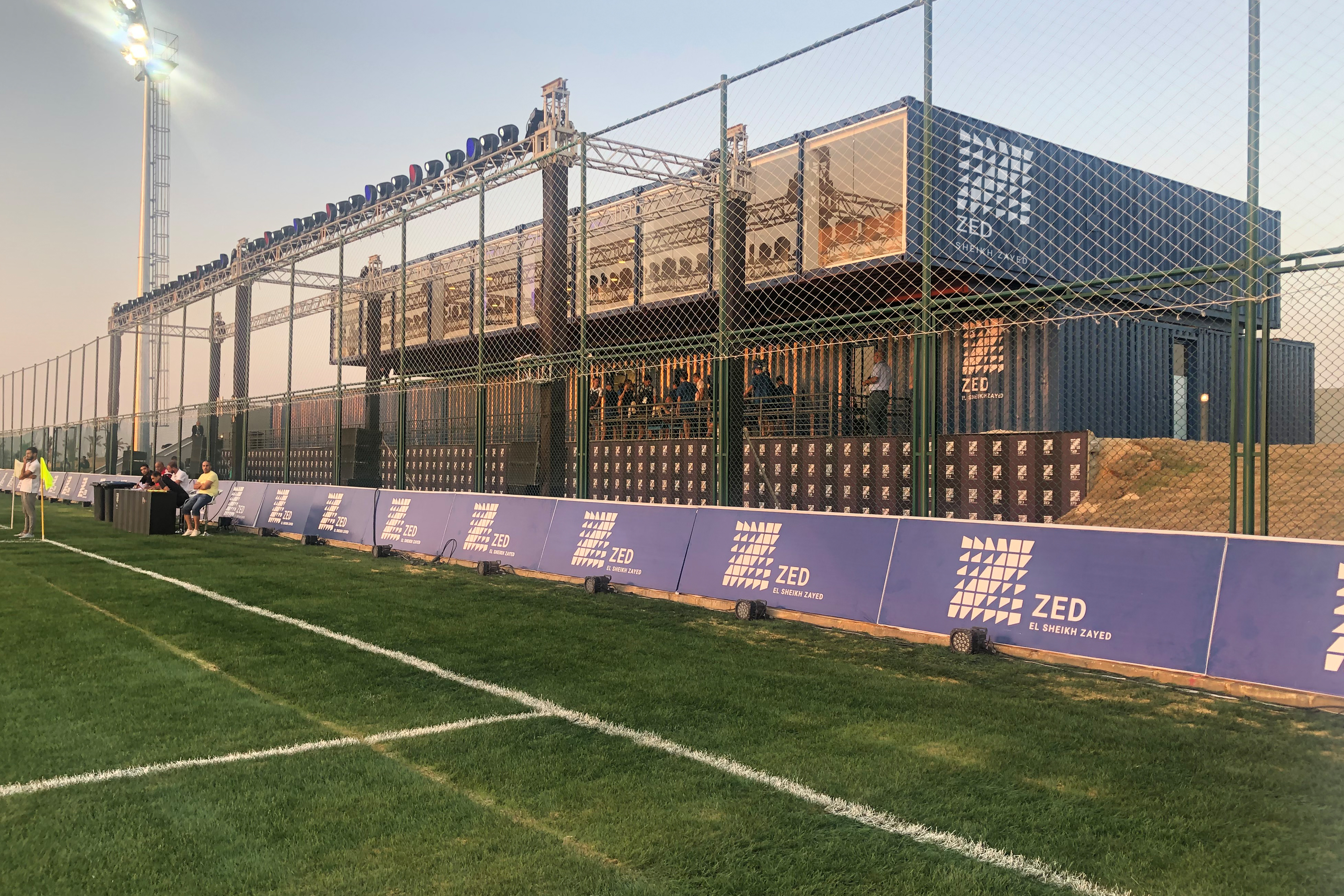 ZED Park sports Facility Shipping Containers by Khaled Morgan - Architizer