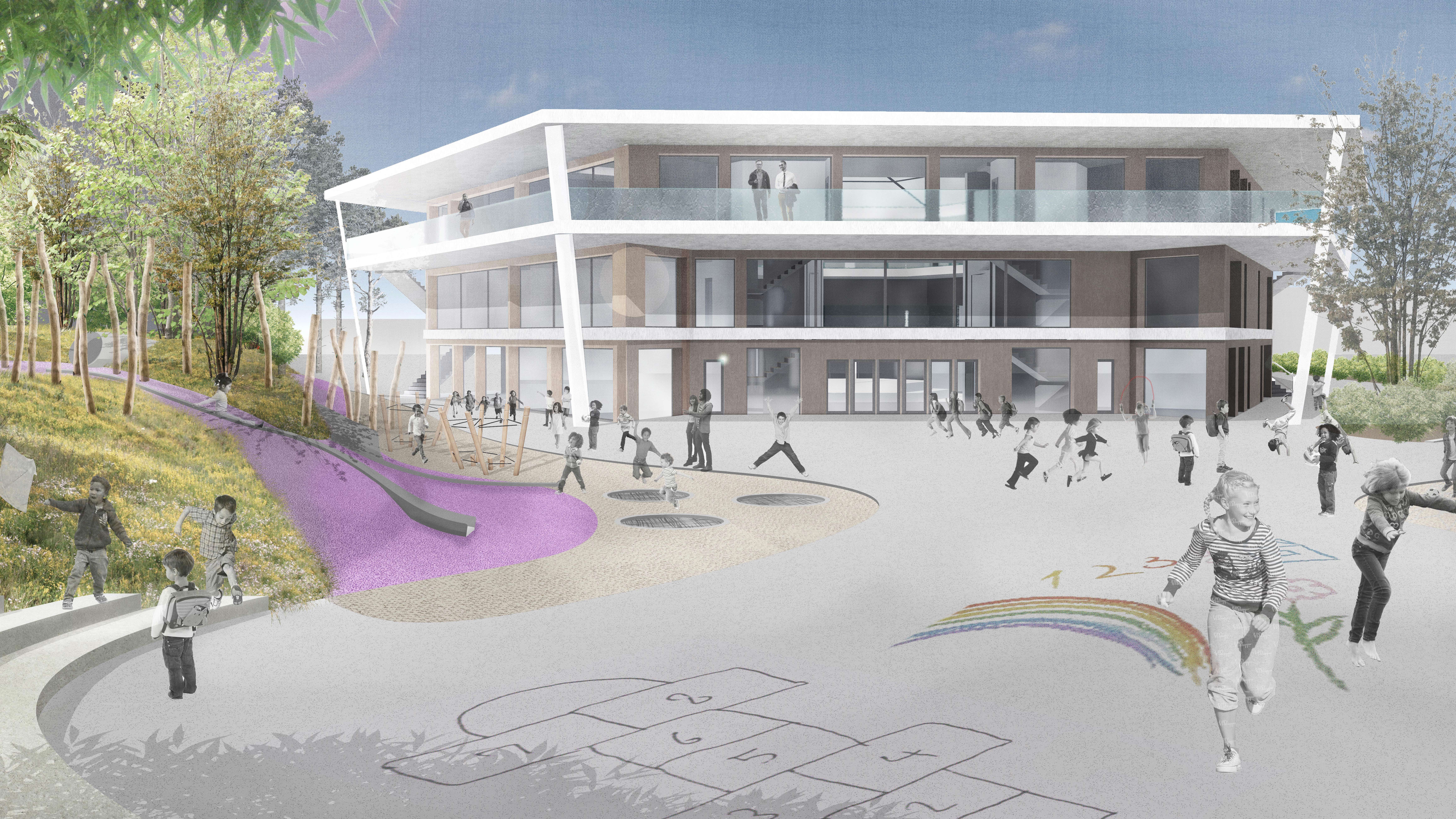 Projet d'école by Bureau Archi - Architizer