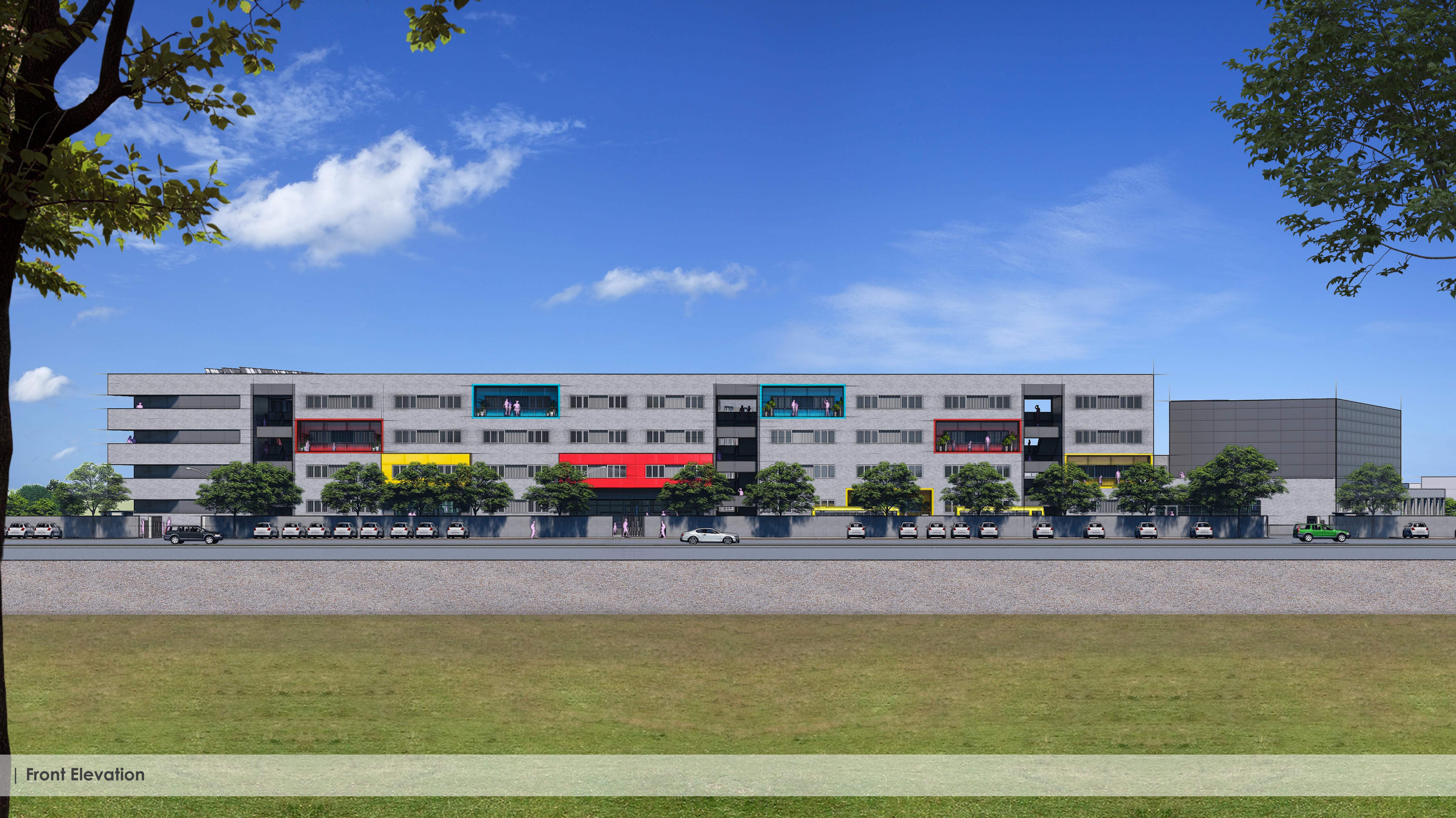 Clubhouse for Housing Community - A Sustainable Architecture Design by ...